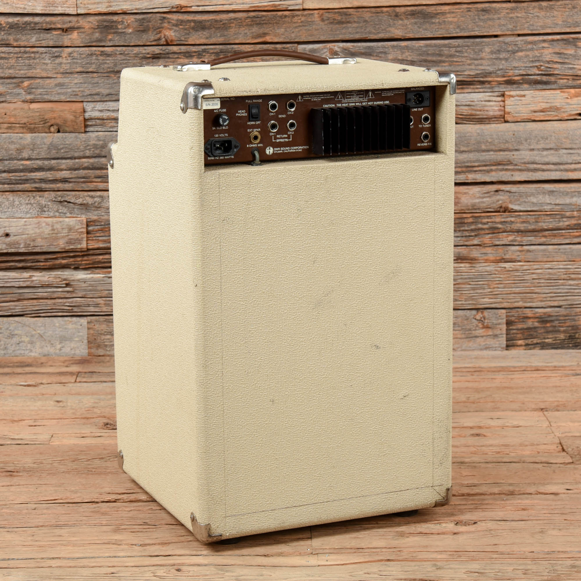 SWR California Blonde 2-Channel 200-Watt 1x12" Acoustic Guitar Combo A – Chicago Music Exchange