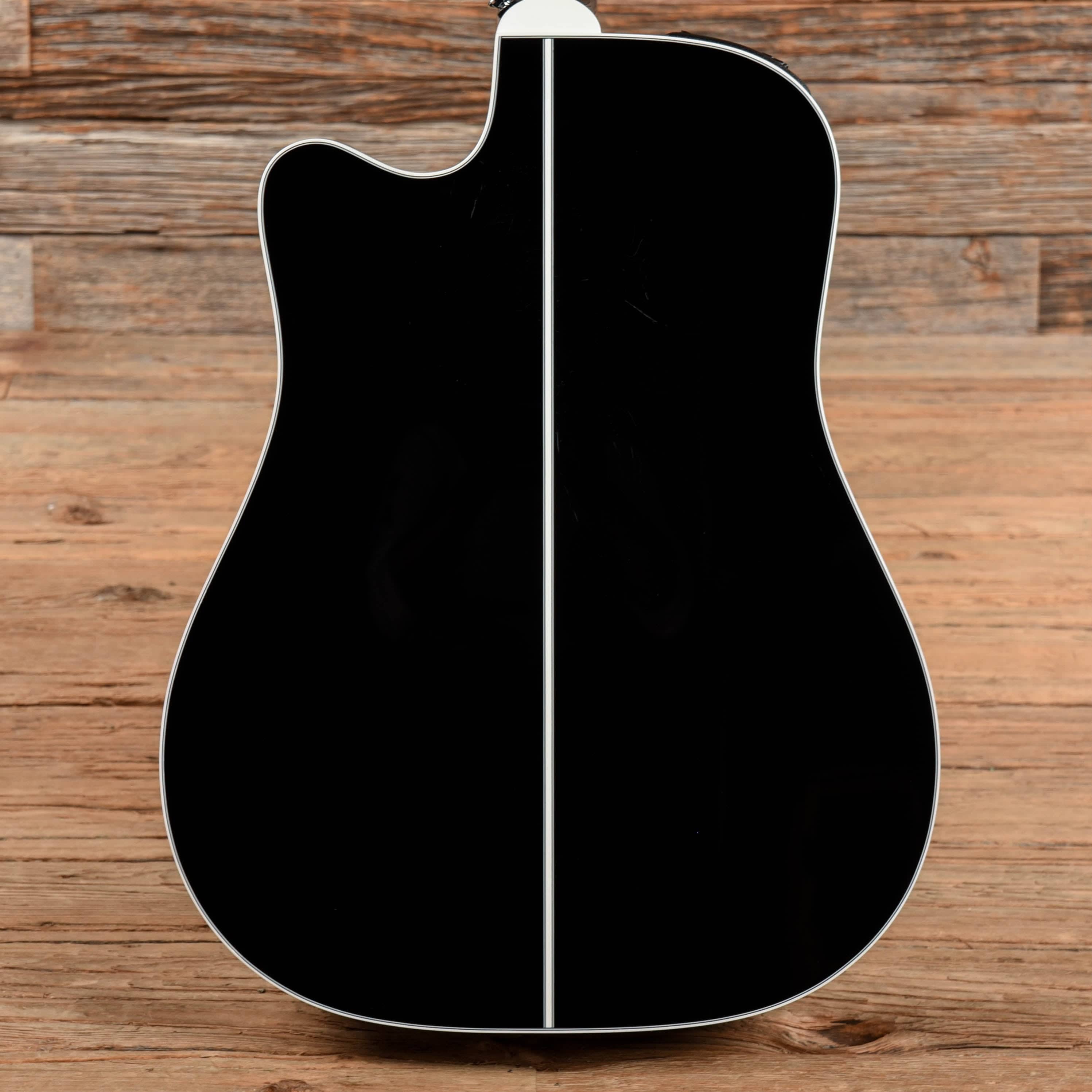 Takamine EF341SC Dreadnought Acoustic-Electric Black – Chicago Music ...