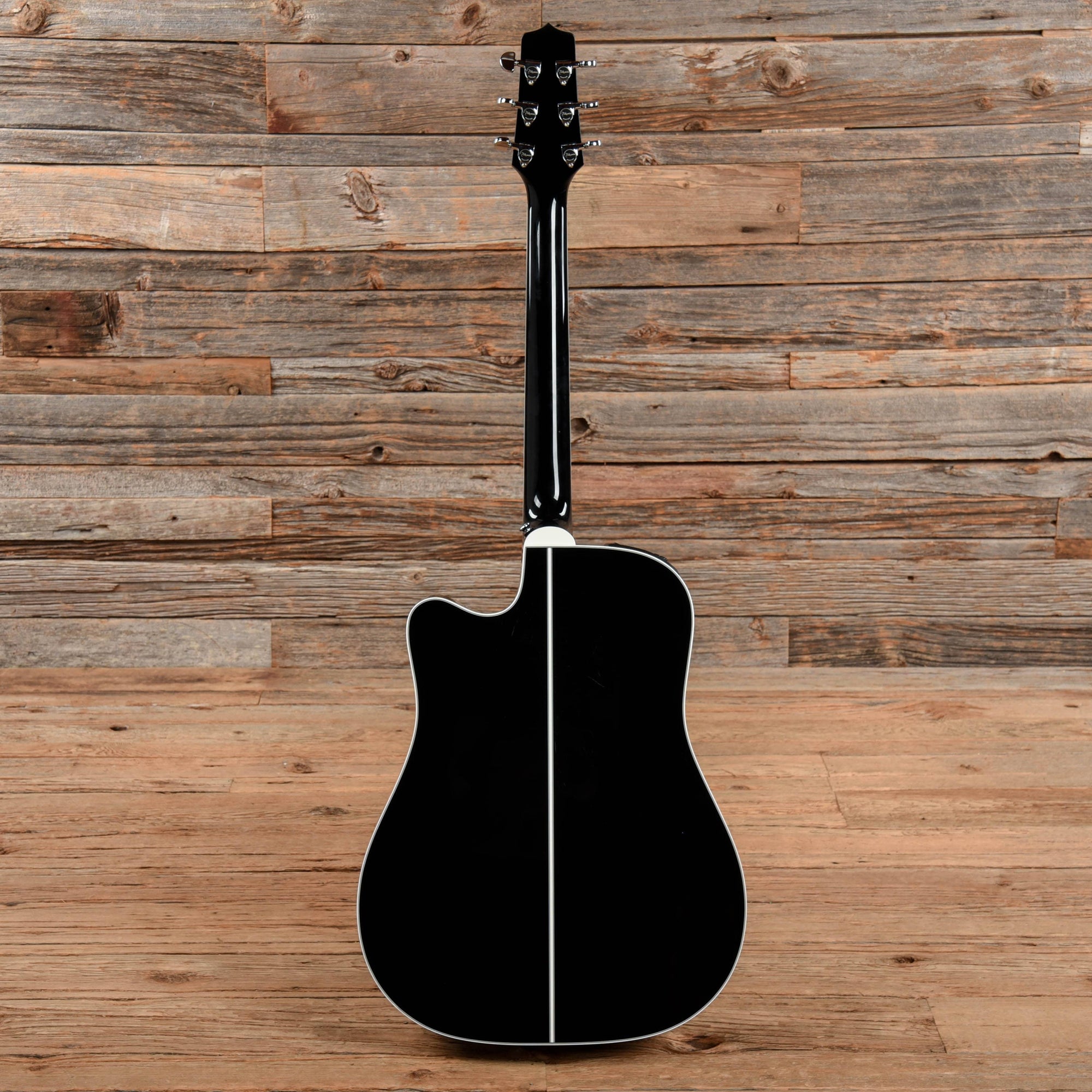 Takamine EF341SC Dreadnought Acoustic-Electric Black – Chicago Music ...