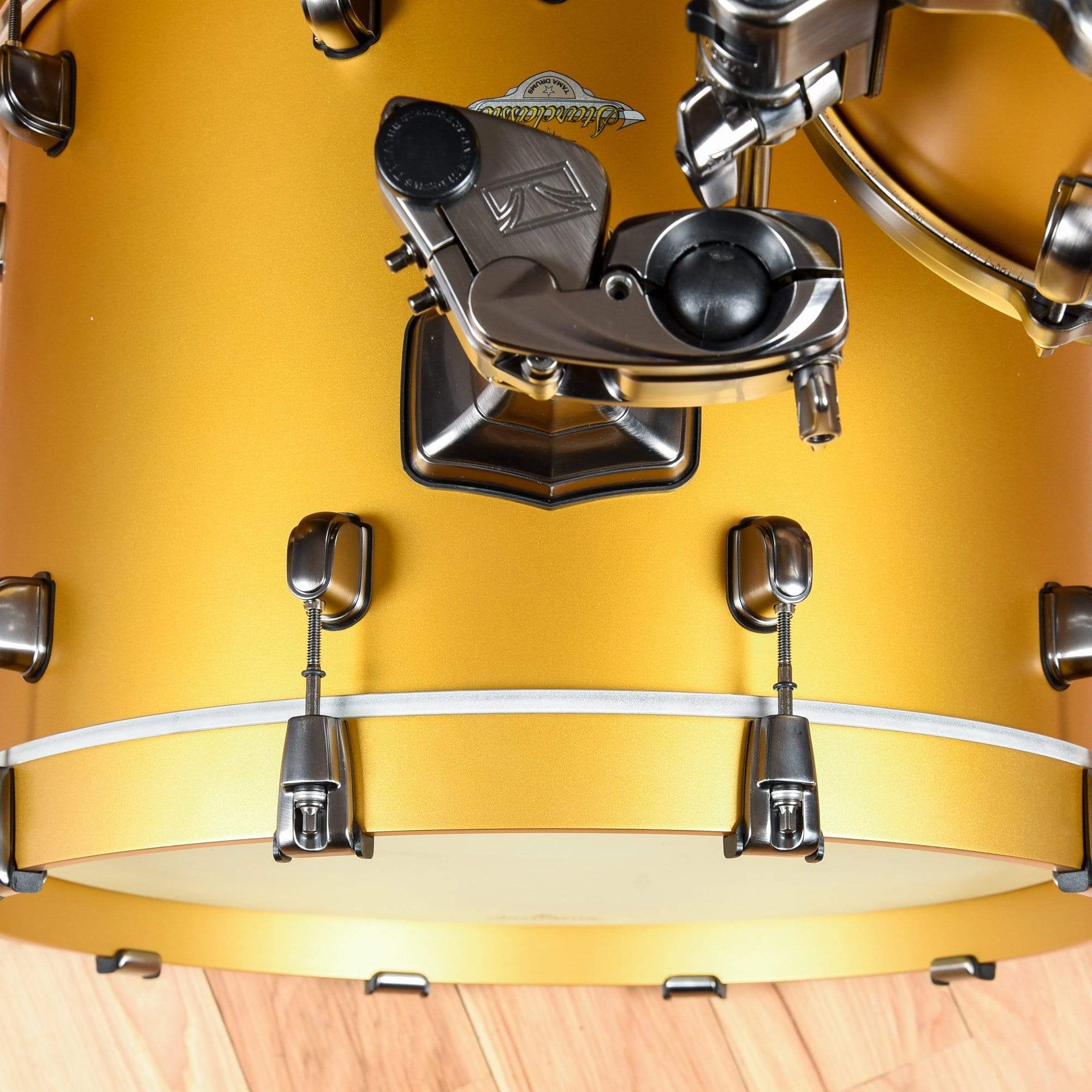 Tama Starclassic 12/14/20 3pc. Maple Drum Kit Satin Aztec Gold Metalli ...