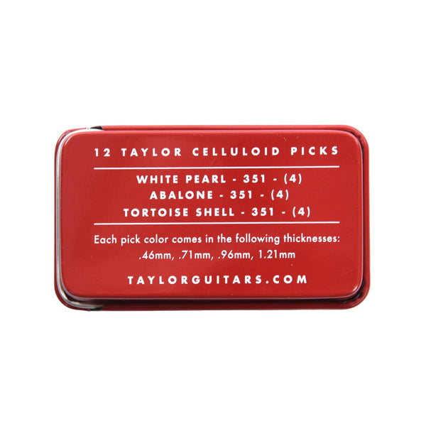 Taylor Celluloid Pick Tin – Chicago Music Exchange