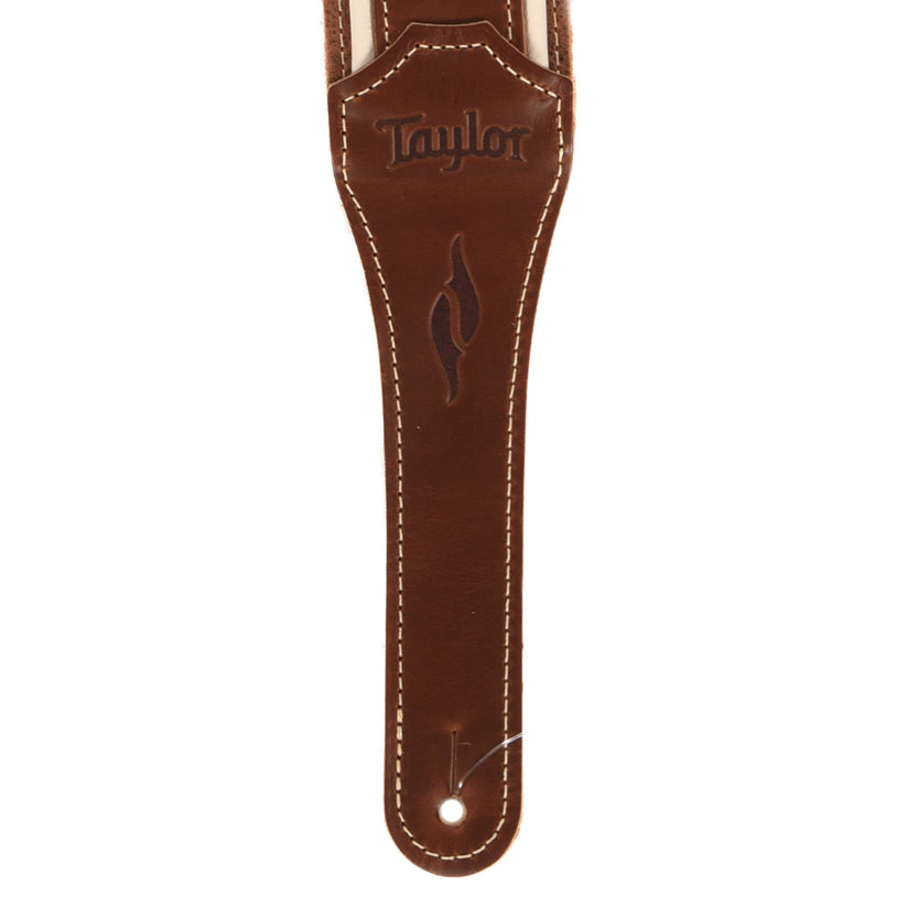 Taylor Element Strap Brown/Cream Leather 2.5" – Chicago Music Exchange