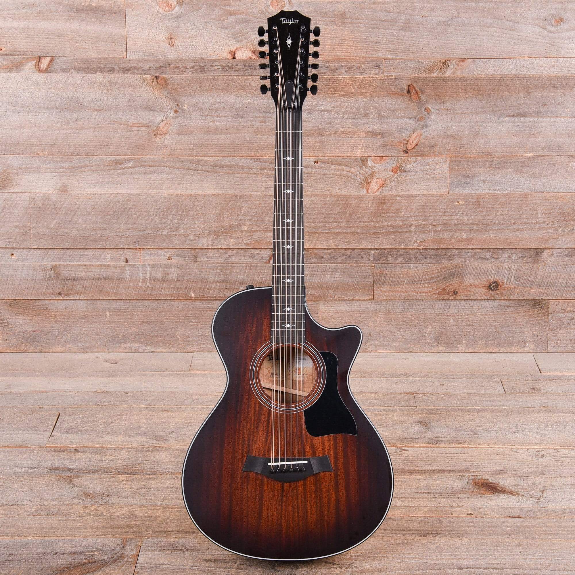 Taylor 362ce Grand Concert 12-String Tropical Mahogany/Tasmanian Black ...