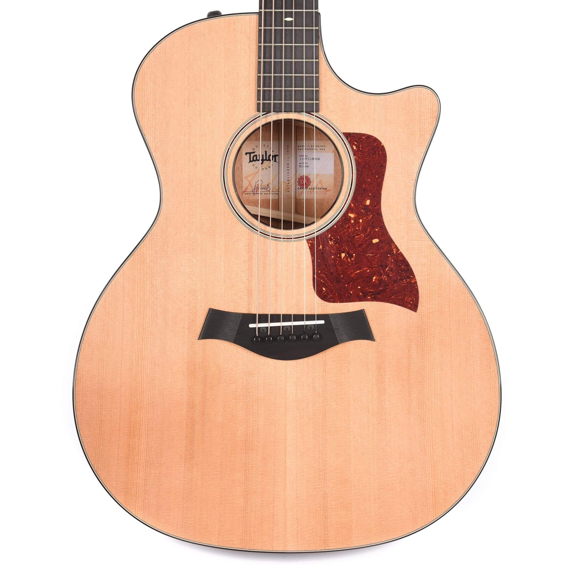 Taylor 514ce Grand Auditorium Western Red Cedar/Tropical Mahogany ES2 ...