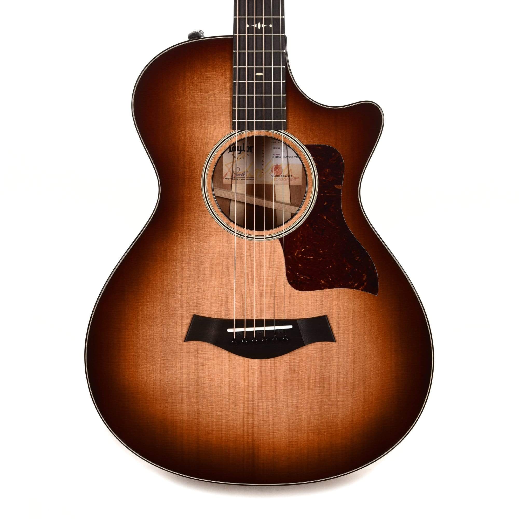 Taylor 2019 Fall Limited 512ce 12-Fret Grand Concert Cedar/Koa Shaded ...