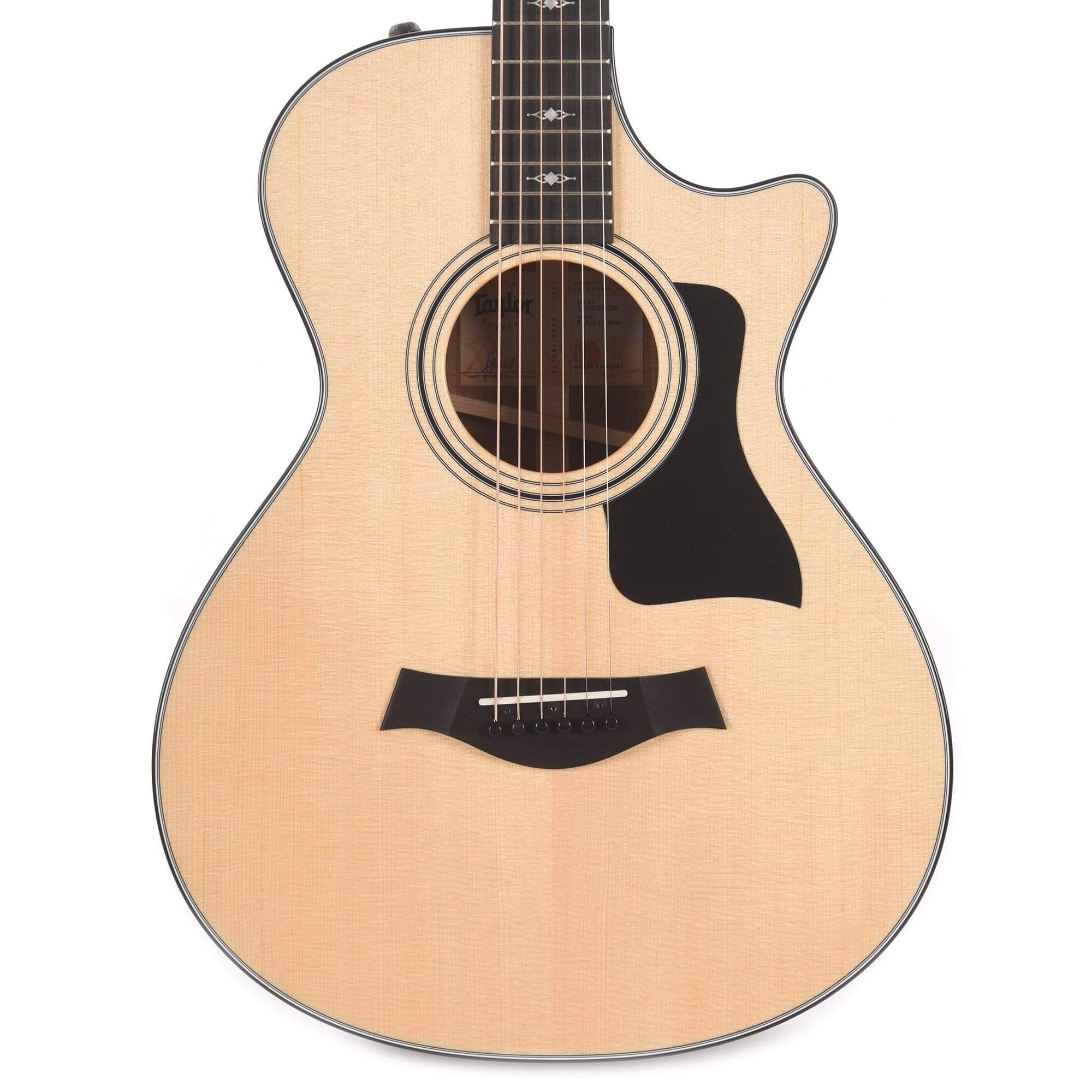 Taylor 312ce 12-Fret Grand Concert Sitka/Sapele Natural ES2 w/V-Class ...