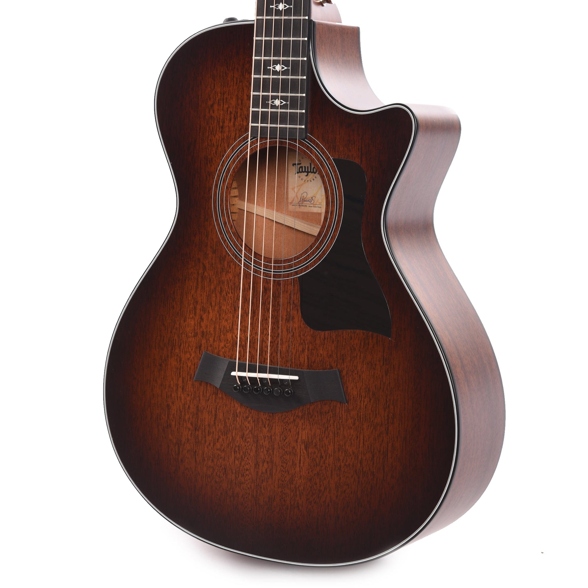 Taylor 322ce 12-Fret Grand Concert Mahogany Shaded Edgeburst ES2 ...