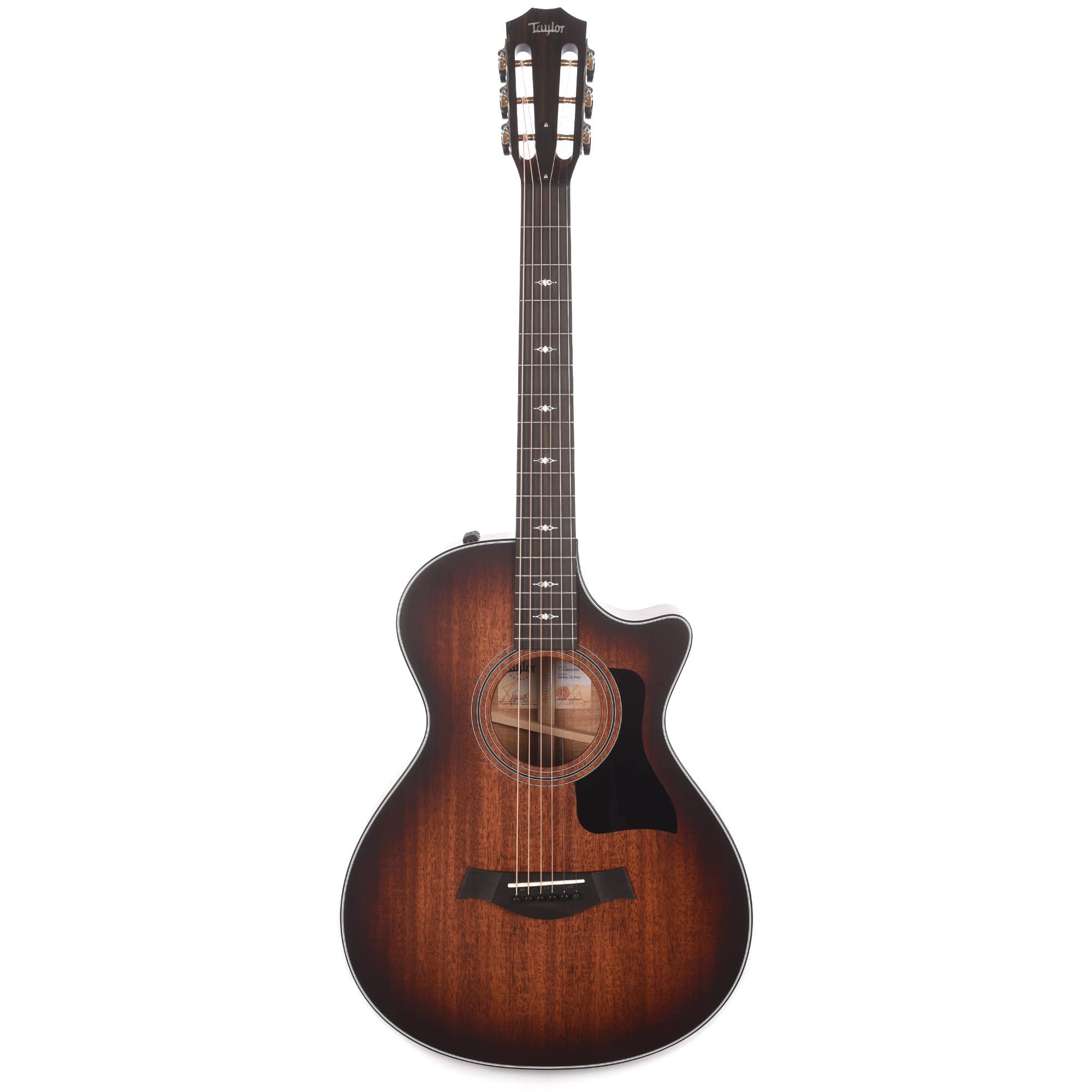 Taylor 322ce 12-Fret Grand Concert Tropical Mahogany/Tasmanian Blackwo ...