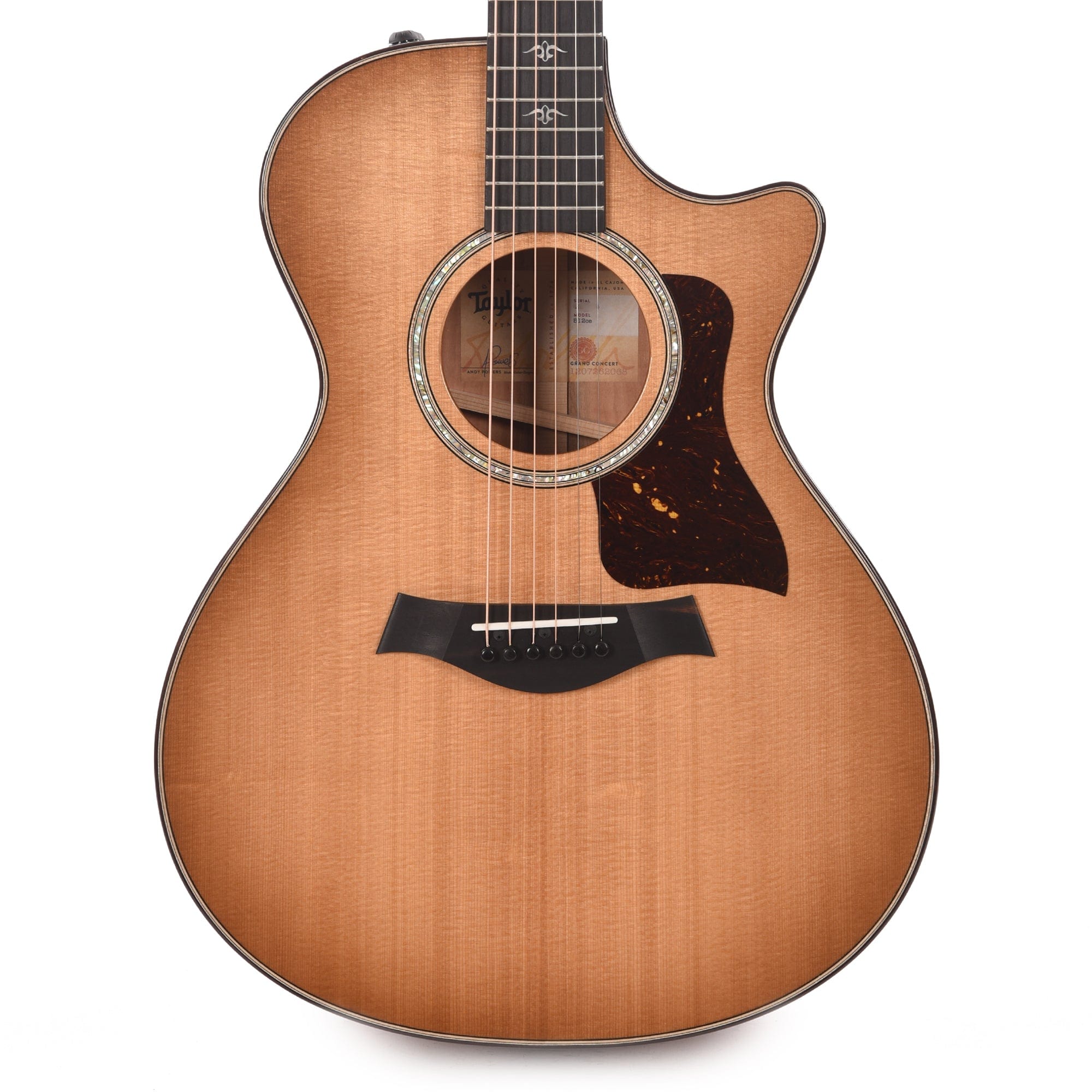 Taylor 512ce Grand Concert Torrefied Sitka/Urban Ironbark Lightly Shad ...