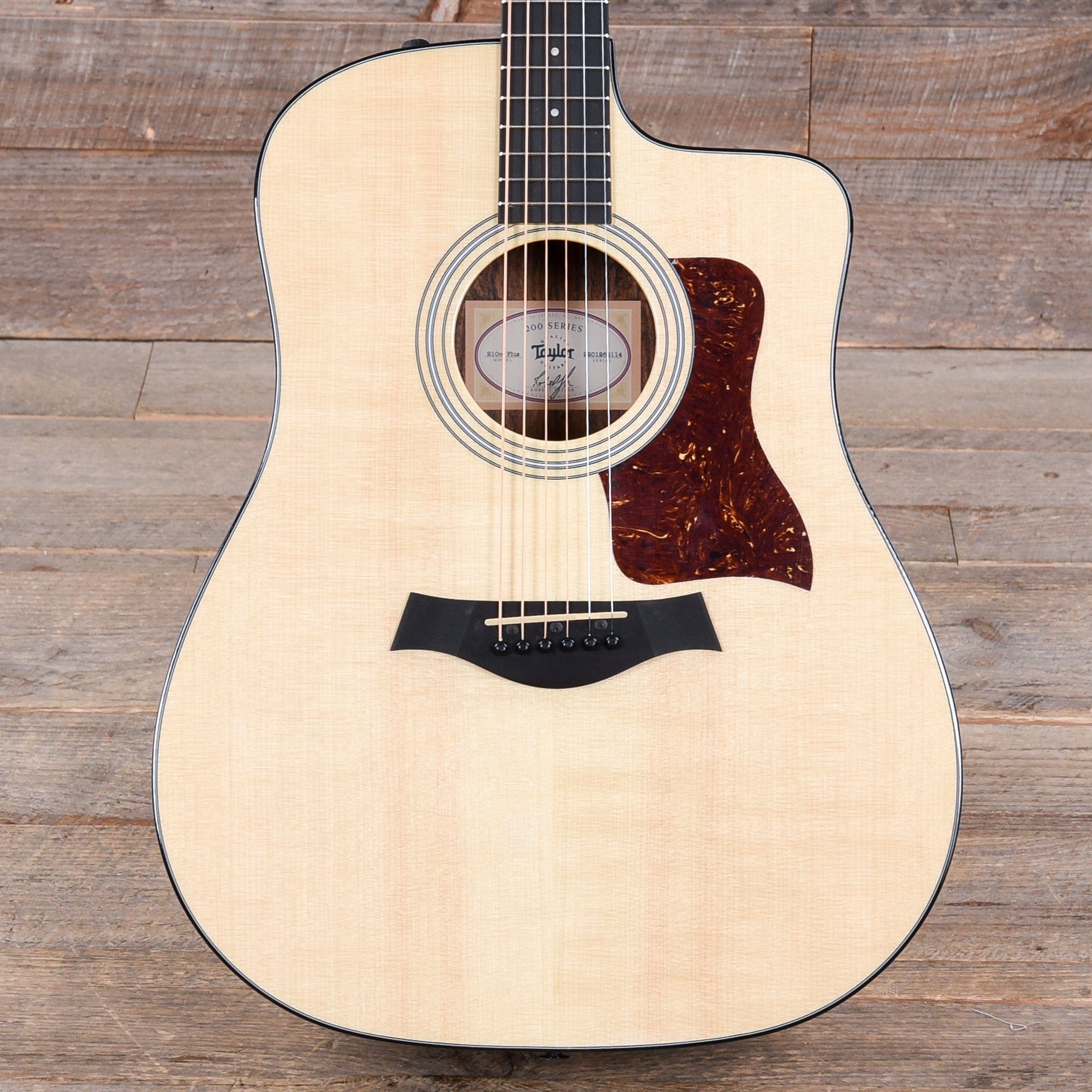 Taylor 210ce Plus Dreadnought Sitka/Rosewood Natural ES2 – Chicago ...