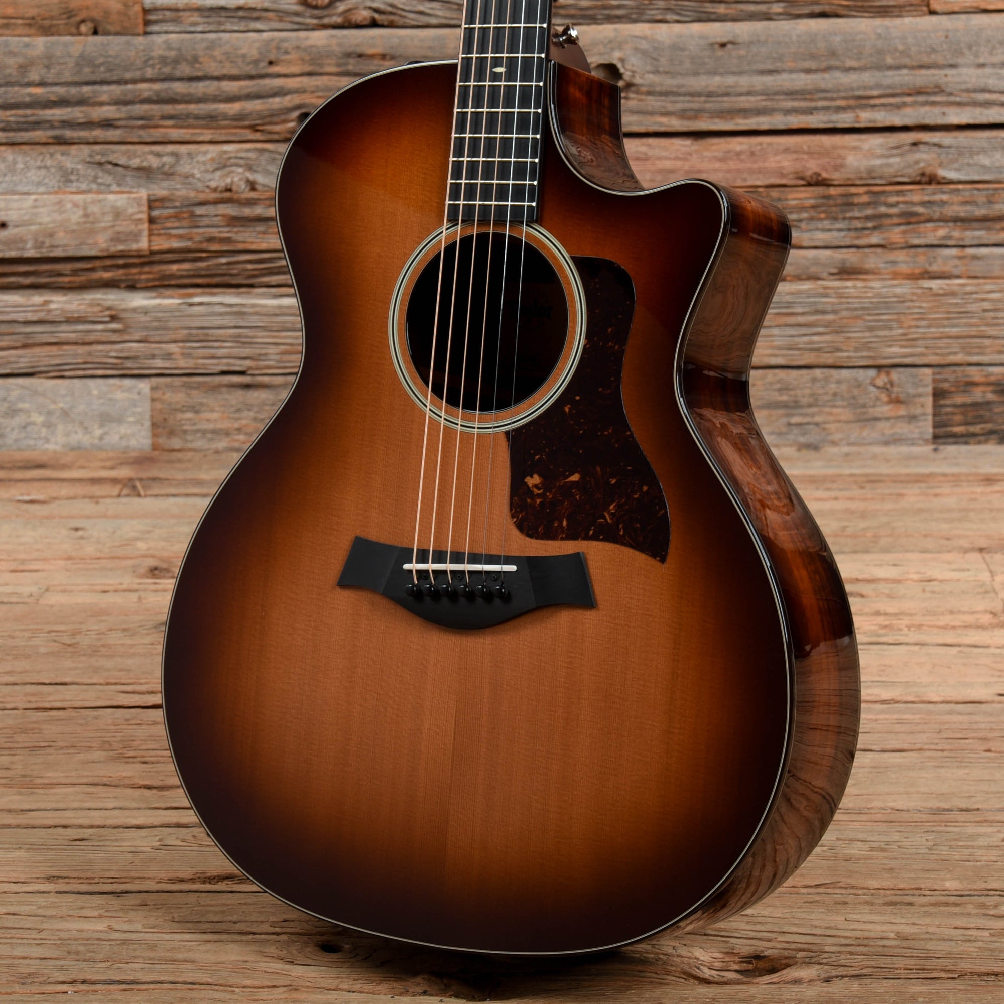Taylor 514ce Red Cedar/Koa with V-Class Bracing Sunburst – Chicago ...