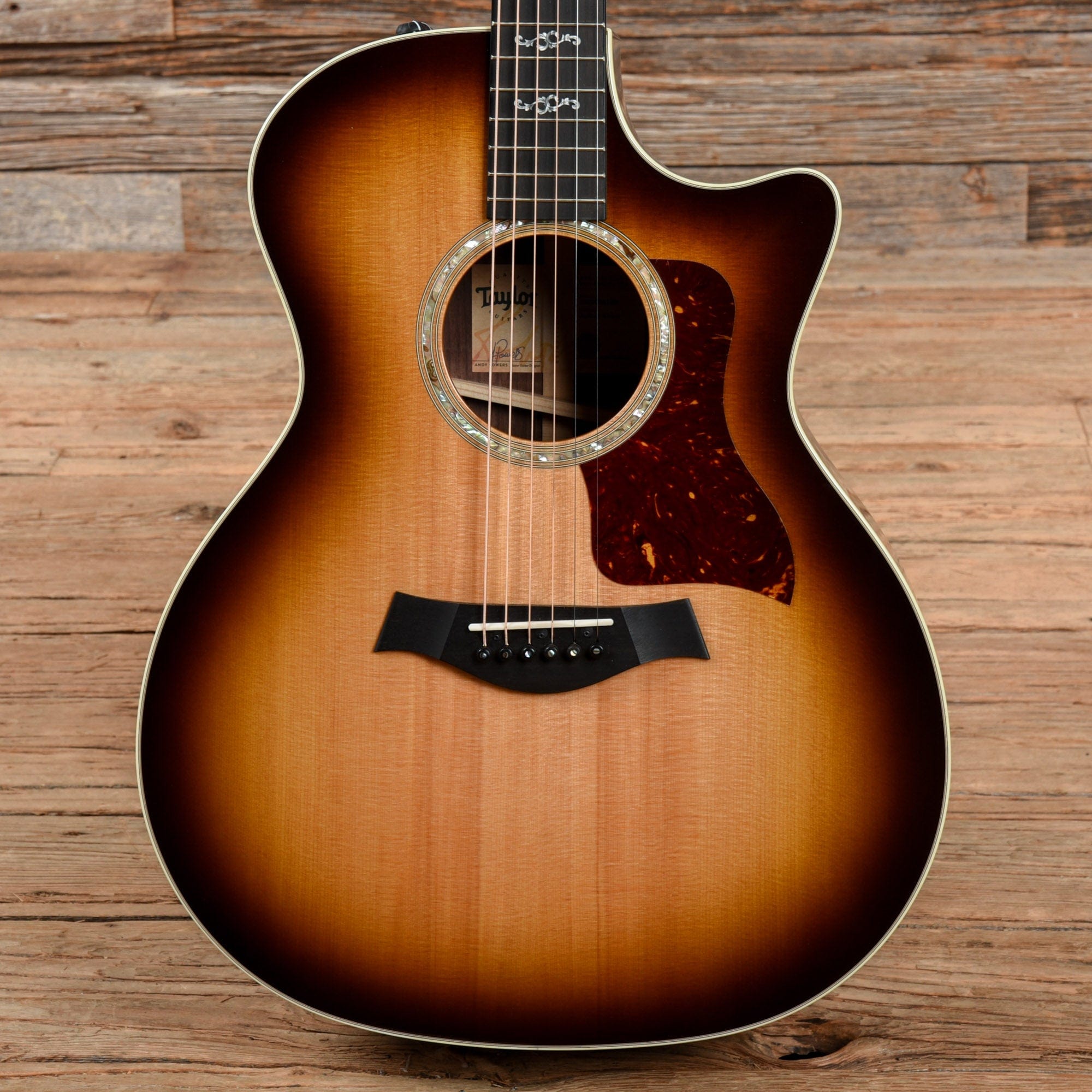 Taylor Custom 414ce Sunburst 2022 – Chicago Music Exchange