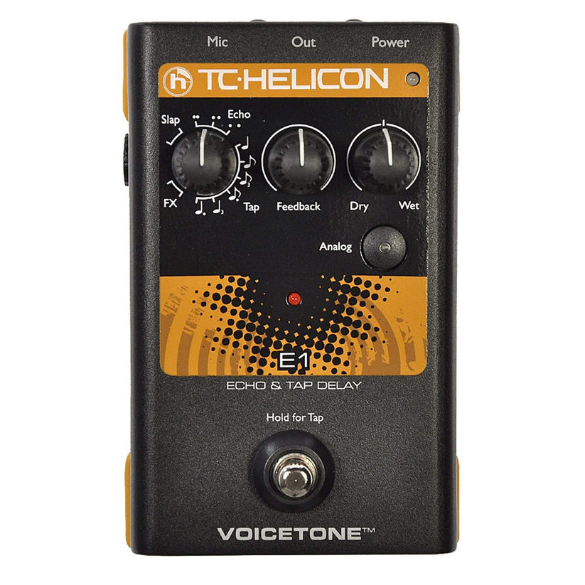 TC Helicon VoiceTone E1 Echo & Delay – Chicago Music Exchange