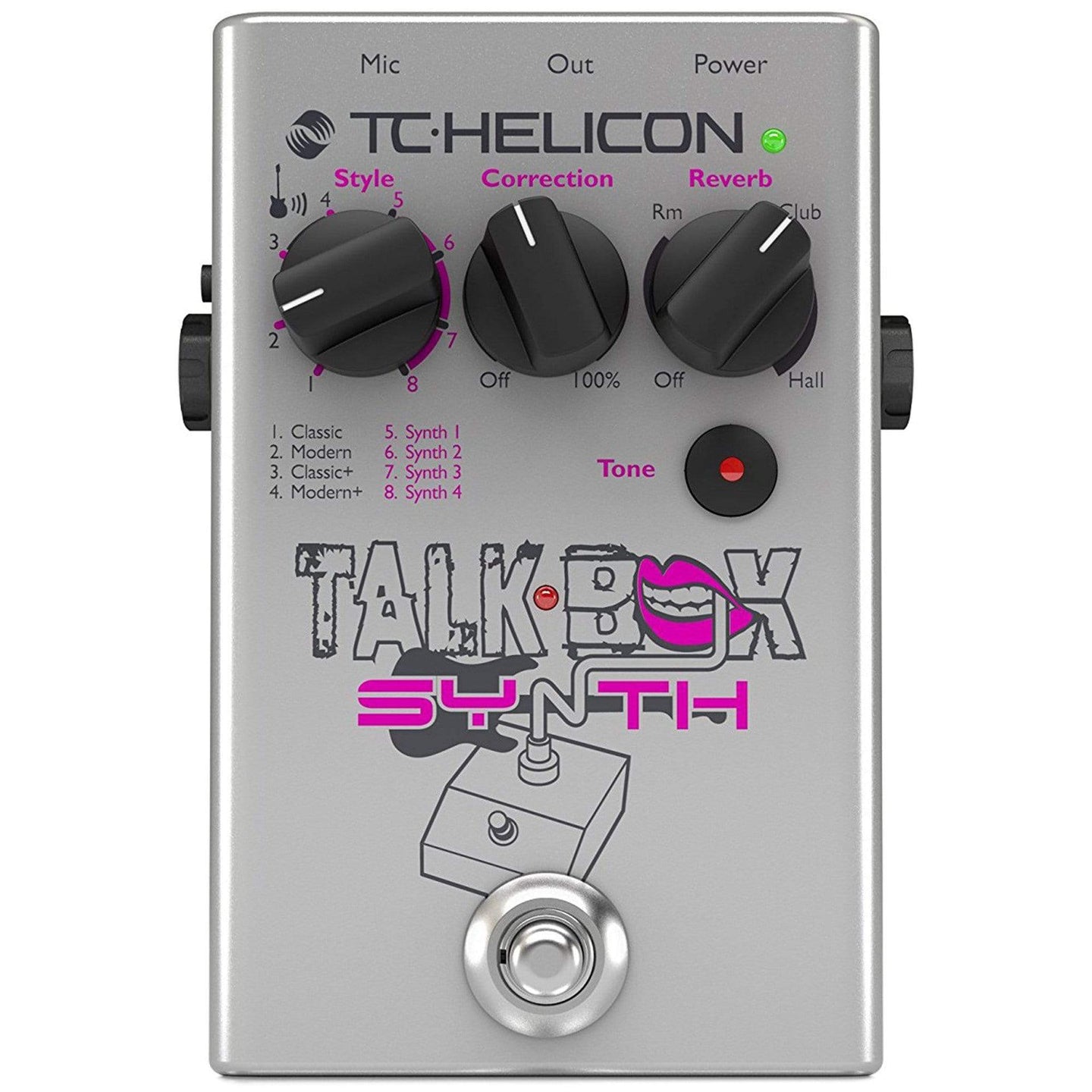 TC Helicon Talkbox Synth Pedal – Chicago Music Exchange