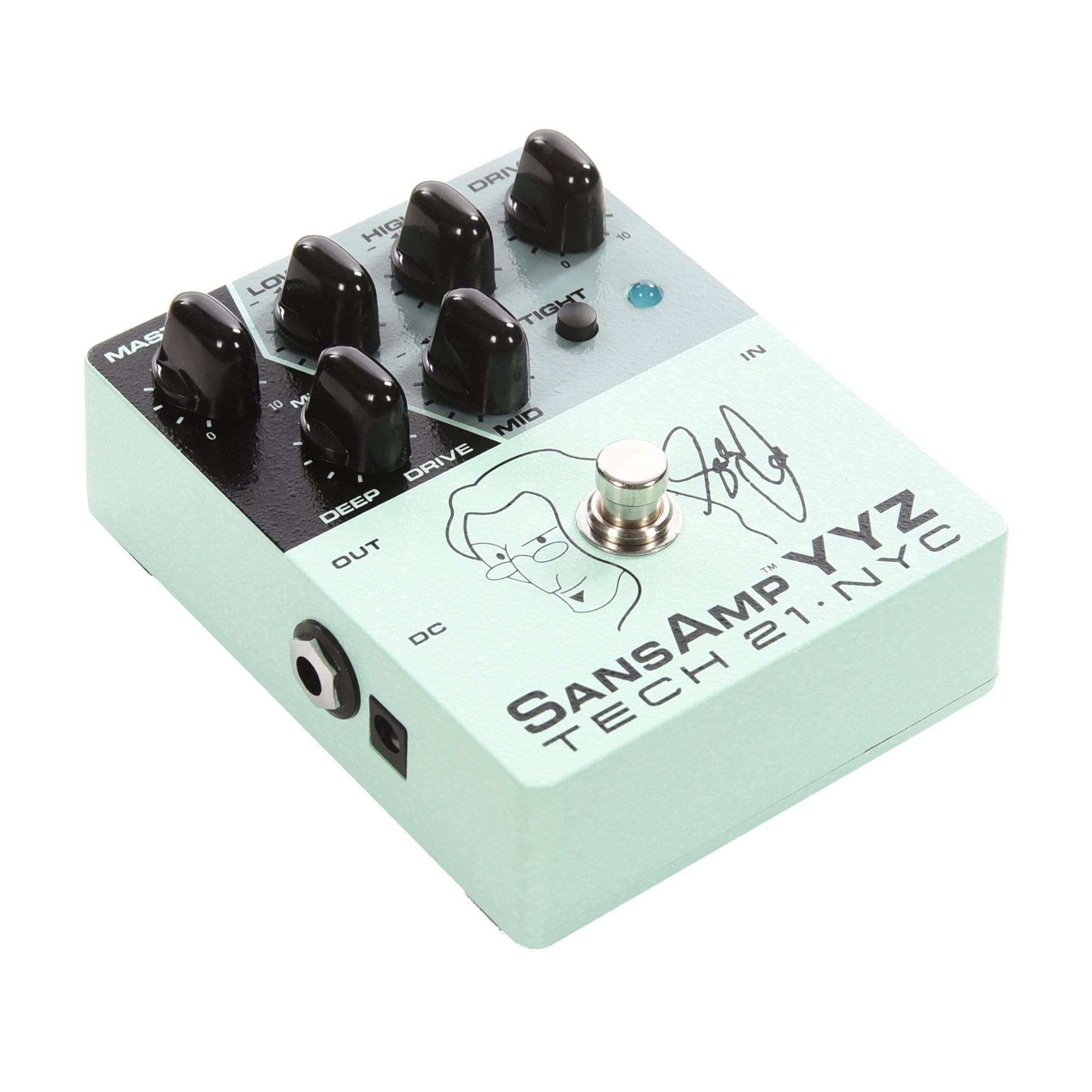 Tech 21 SansAmp Geddy Lee YYZ Signature Bass Pre-Amp Pedal – Chicago ...