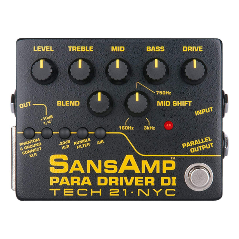 Tech 21 SansAmp Para Driver DI Instrument Preamp – Chicago Music Exchange