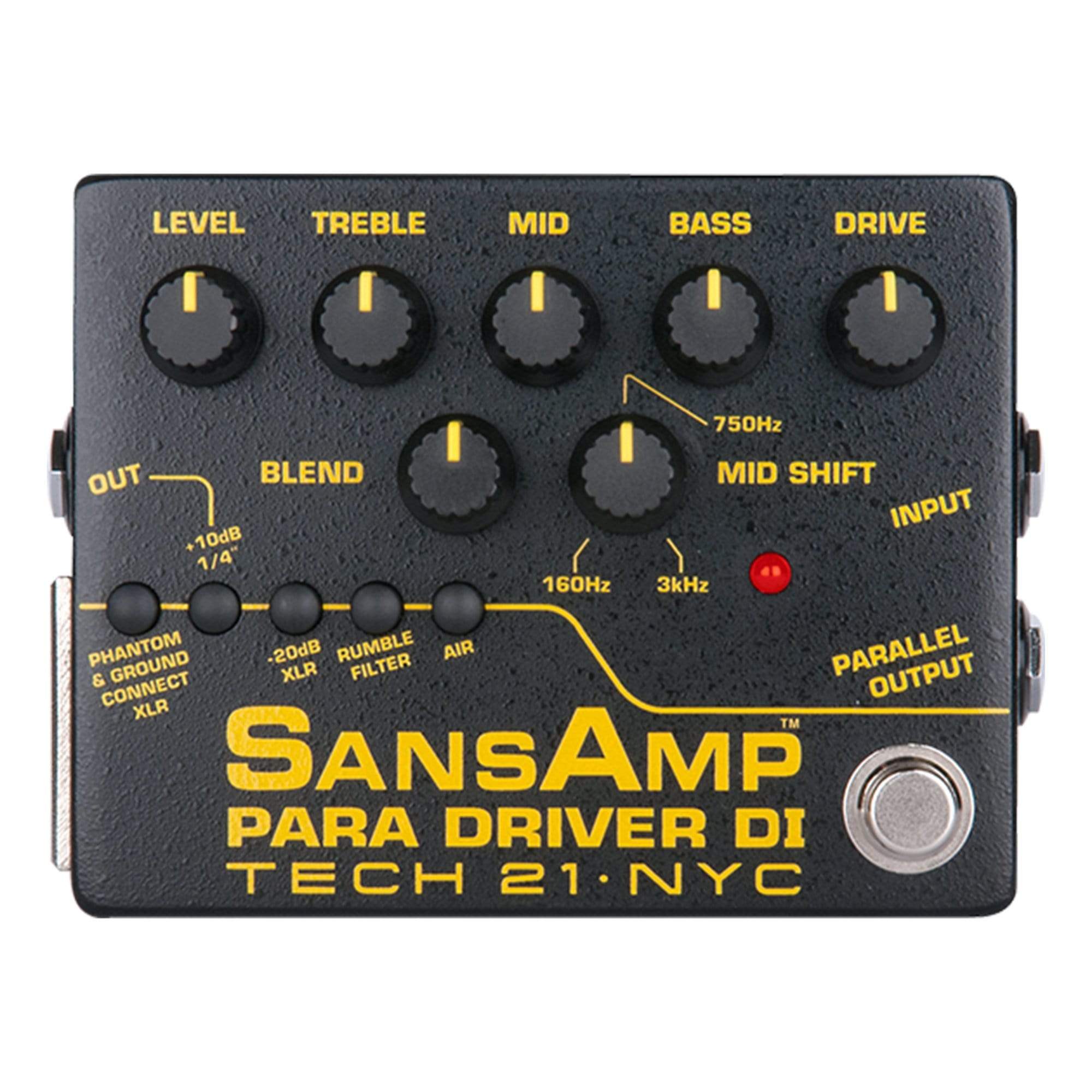 Tech 21 SansAmp Para Driver DI Instrument Preamp – Chicago Music Exchange
