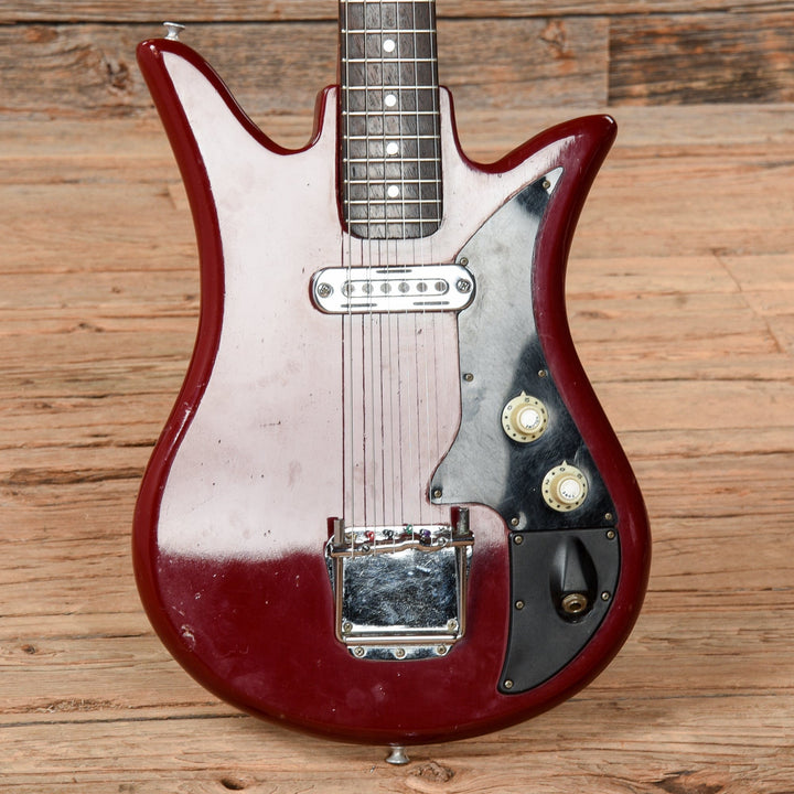 Teisco E-110 Red 1960s – Chicago Music Exchange
