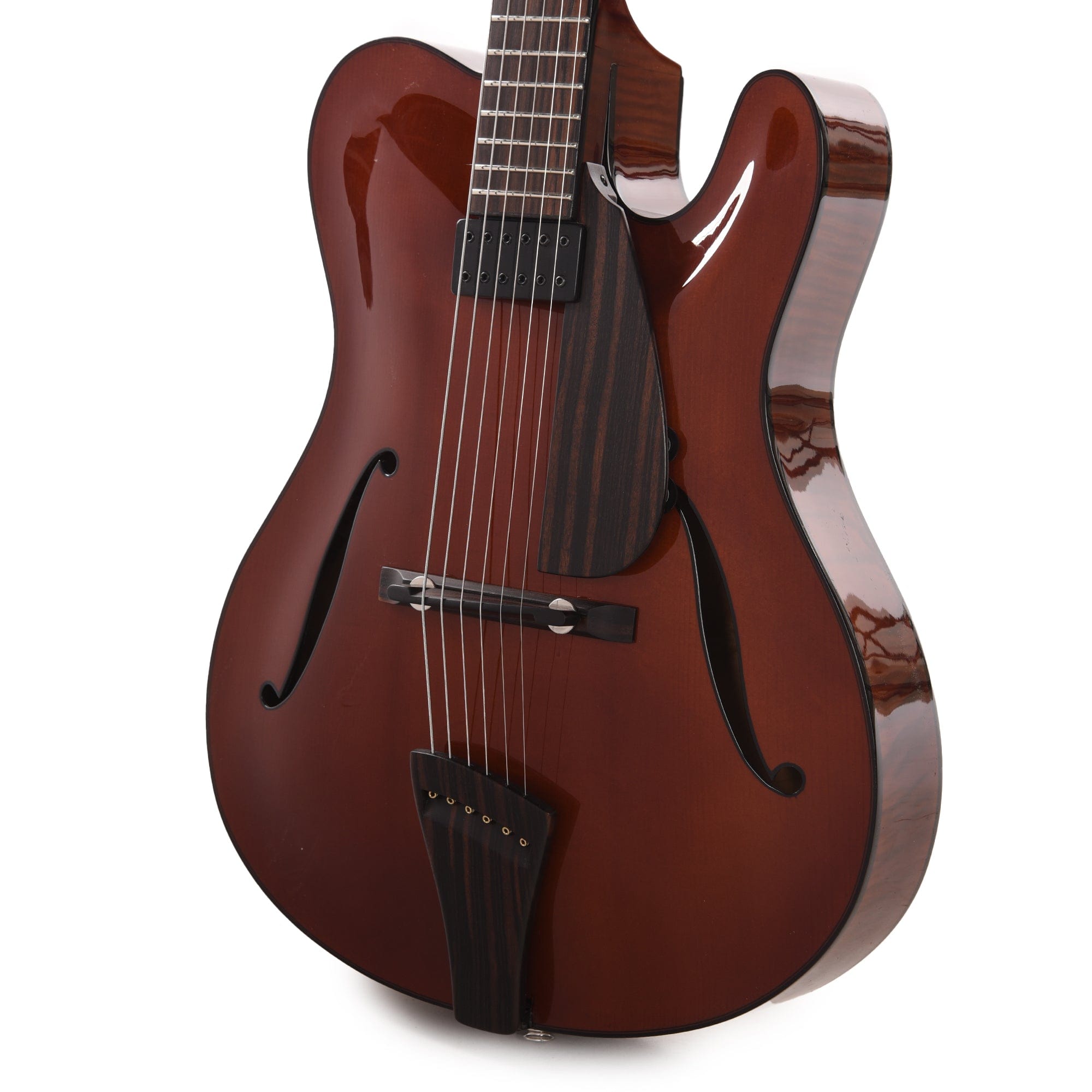 Tim Bram Tribute Archtop Curly Maple/European Spruce Red w/Kent Armstr ...