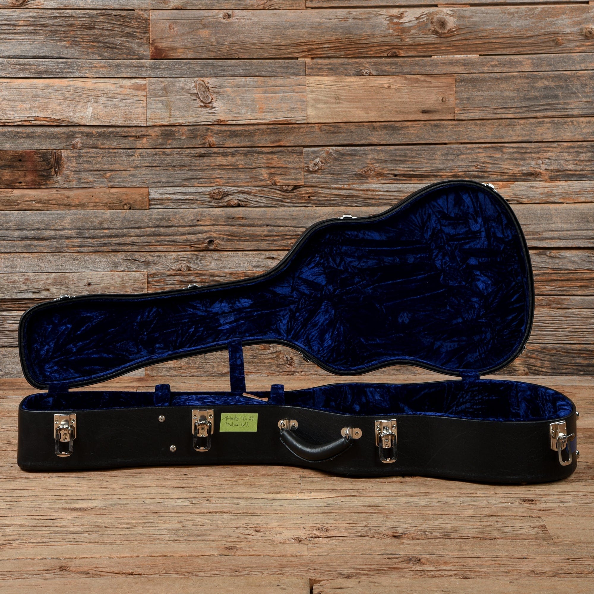 Tim Bram ThinLine Tribute Gold Top European Spruce/Figured Sapele w/Ke ...