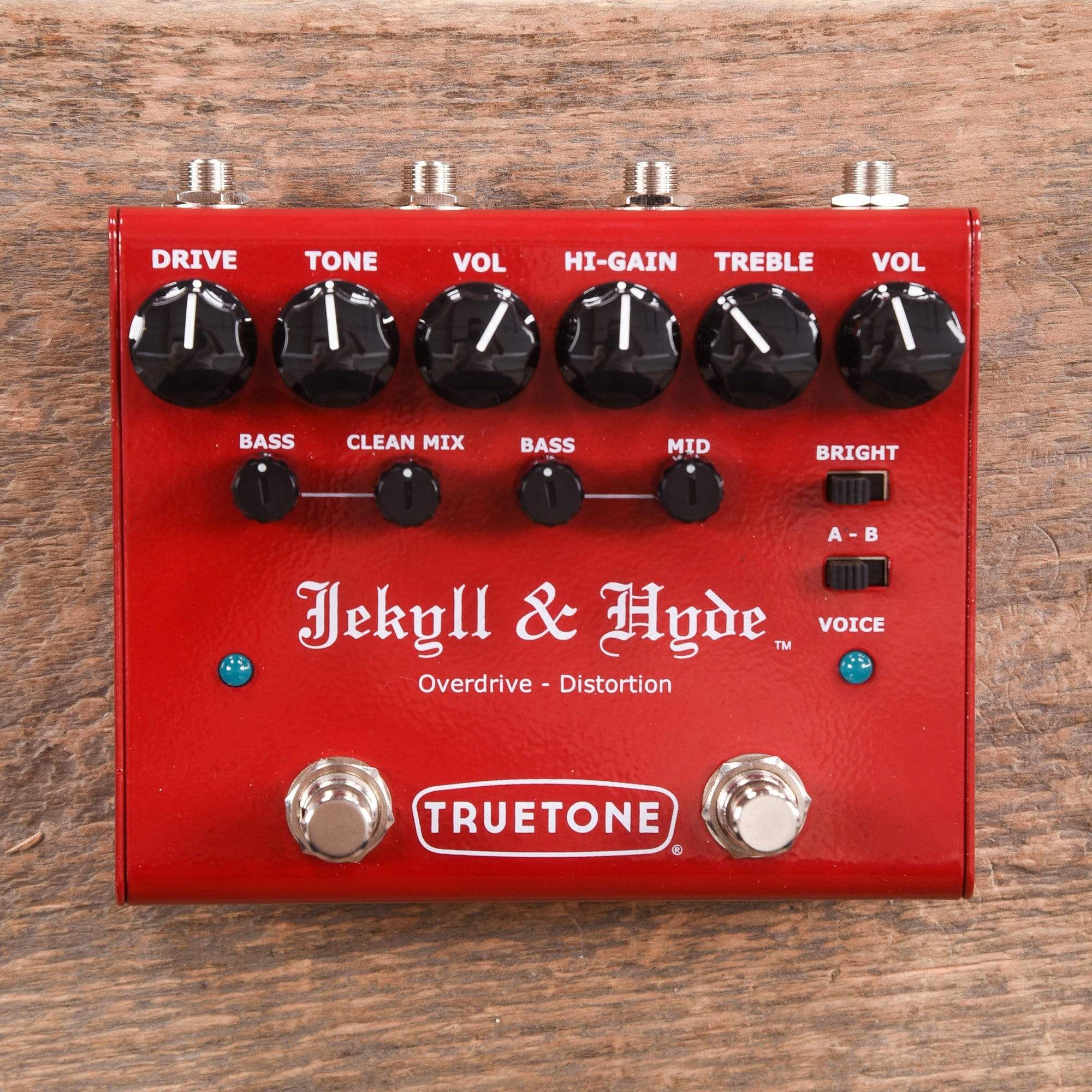 Truetone V3 Jekyll & Hyde Dual Overdrive & Distortion Pedal – Chicago ...