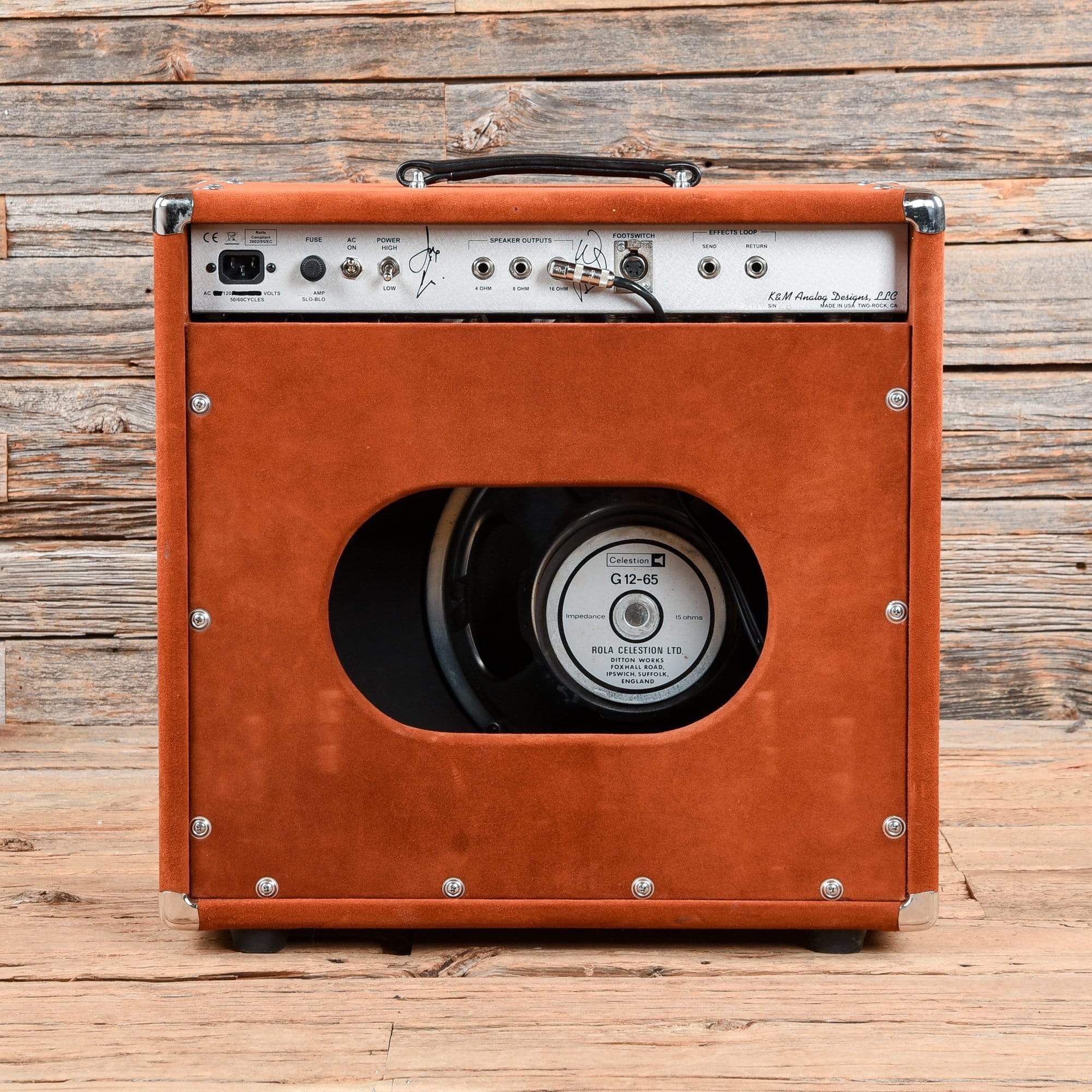 Two Rock 10th Anniversary 50w 1x12 Combo w/Footswitch Suede 2009 ...