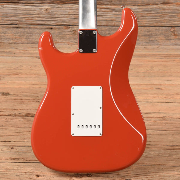Unbranded Standard Stratocaster w/Robot Graves Neck Fiesta Red ...