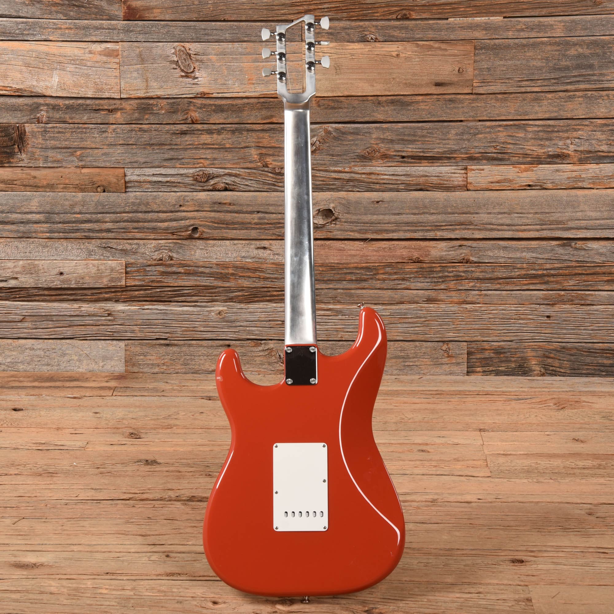 Unbranded Standard Stratocaster w/Robot Graves Neck Fiesta Red ...