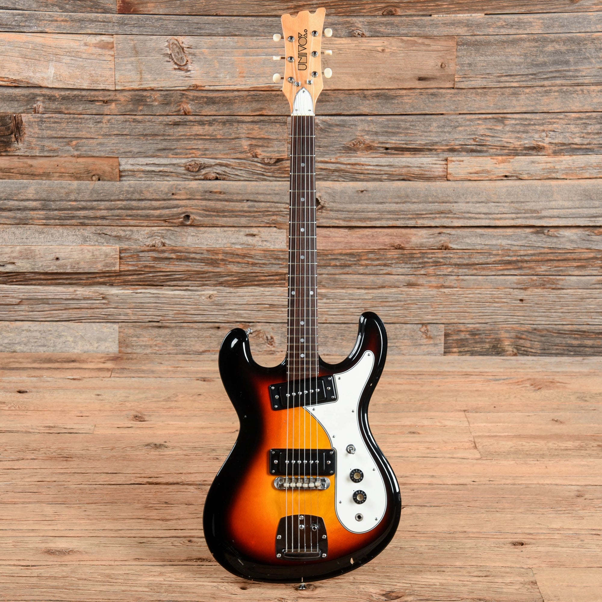 Univox Hi-Flier Phase II Sunburst 1970s – Chicago Music Exchange