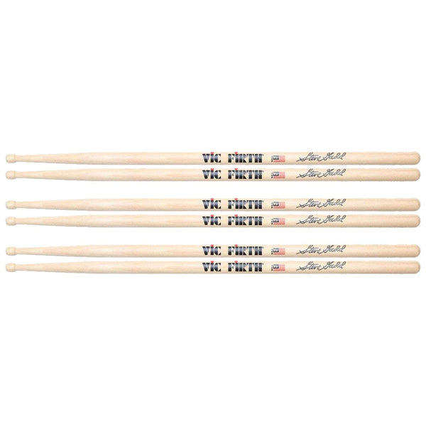 Vic Firth SSG2 Steve Gadd Natural Drum Sticks 3 Pack Bundle – Chicago ...