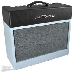 Victoria Silver Sonic - Caroline Blue & Black – Chicago Music Exchange