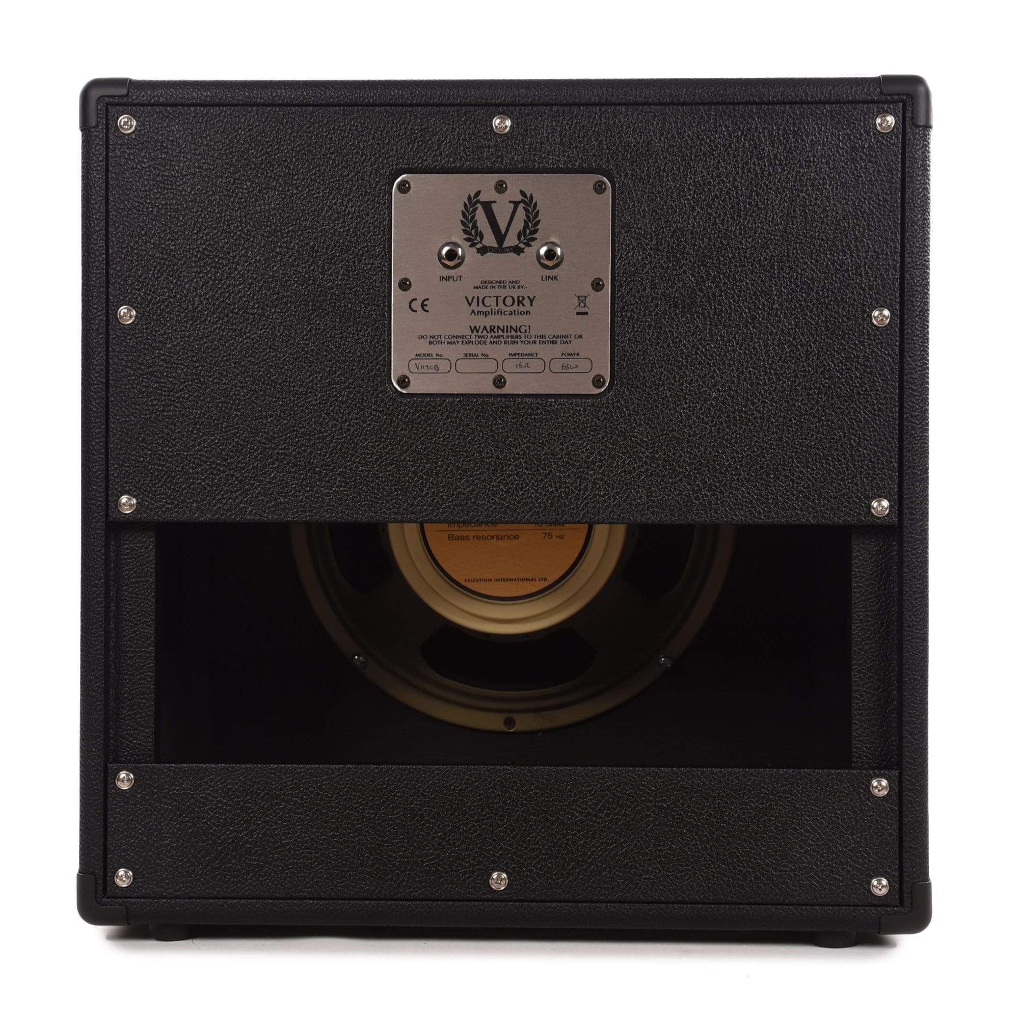 Victory V112-CB 1x12 Open Back Speaker Cabinet 65W 16 Ohms Black ...