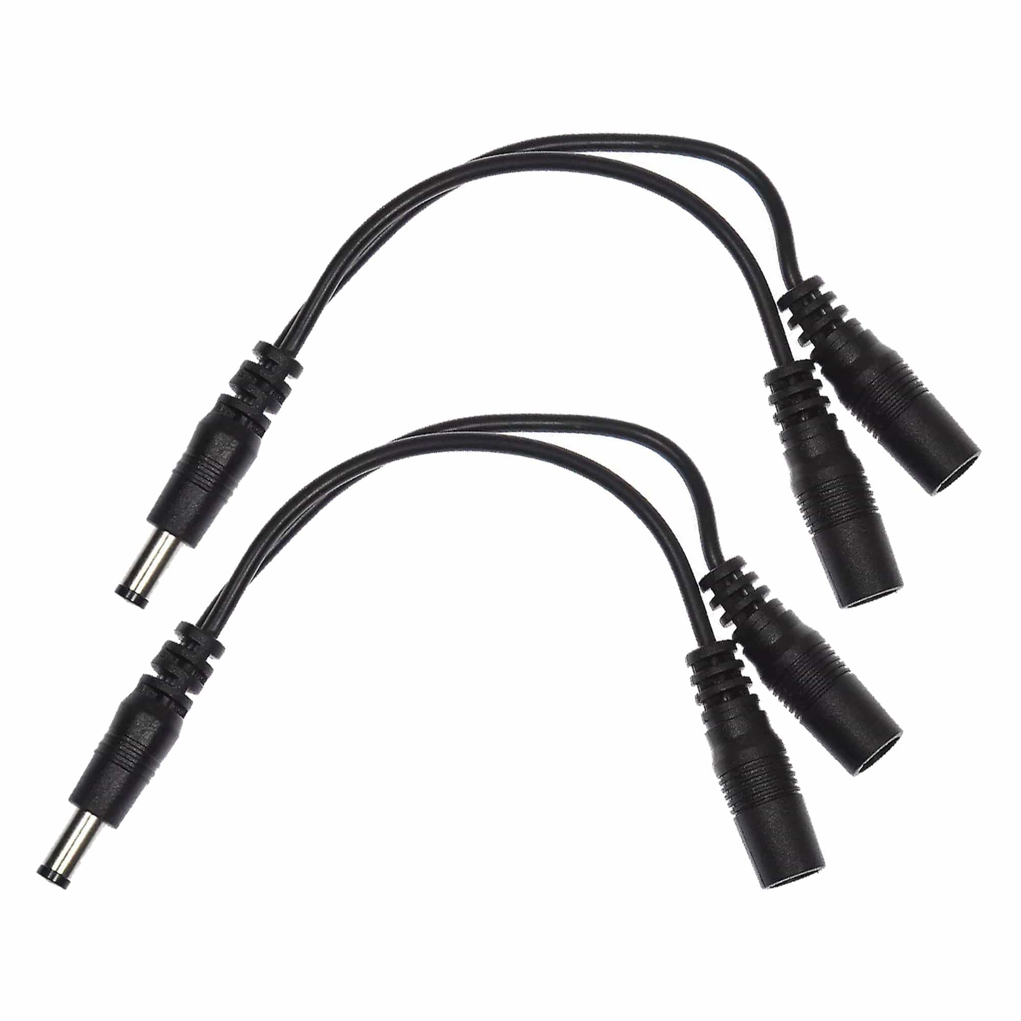 Voodoo Lab Cable 2.1mm Output Splitter Adaptor Male-Female/Female 2 Pa ...