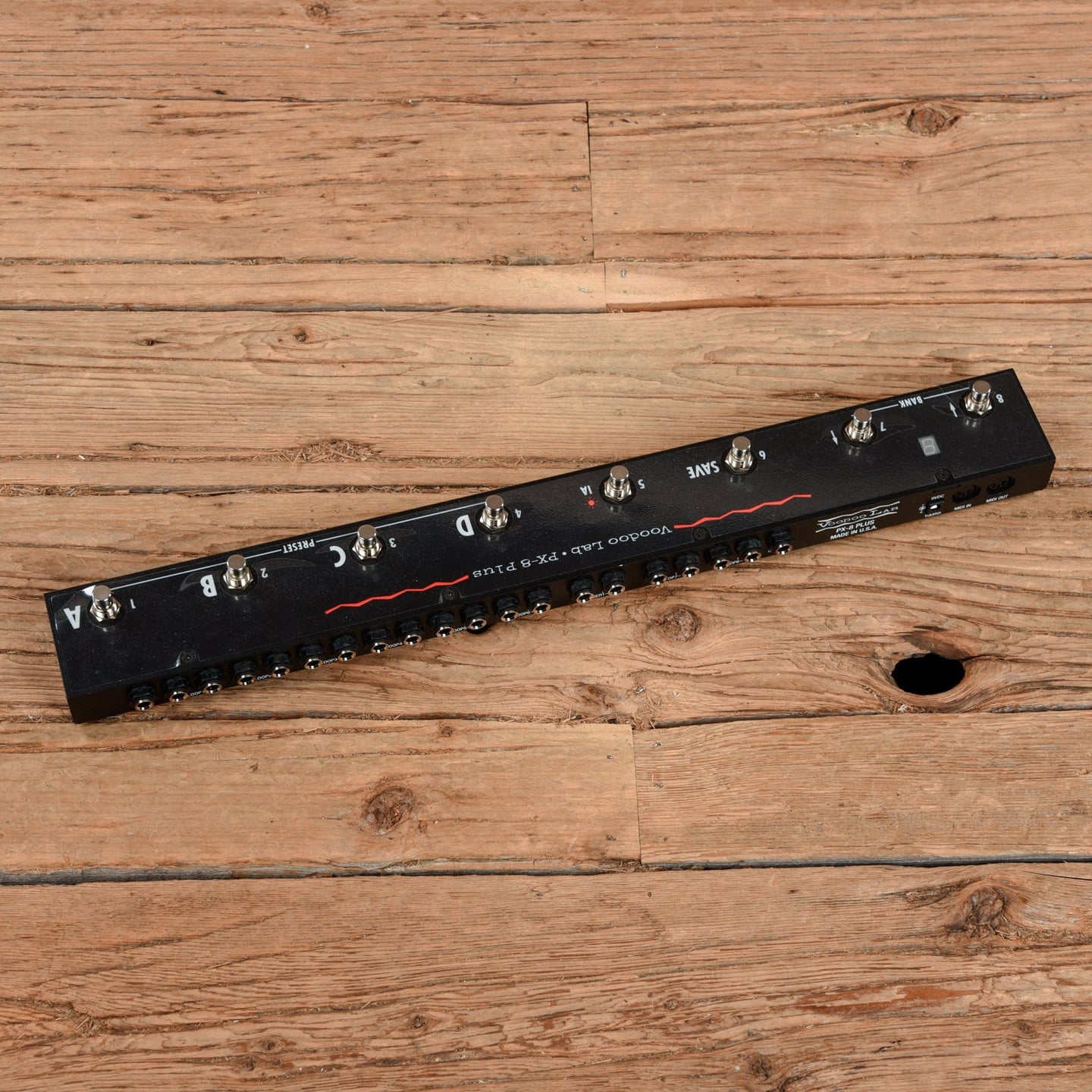 Voodoo Lab PX-8 Plus True Bypass Pedalboard Effect Switcher – Chicago ...