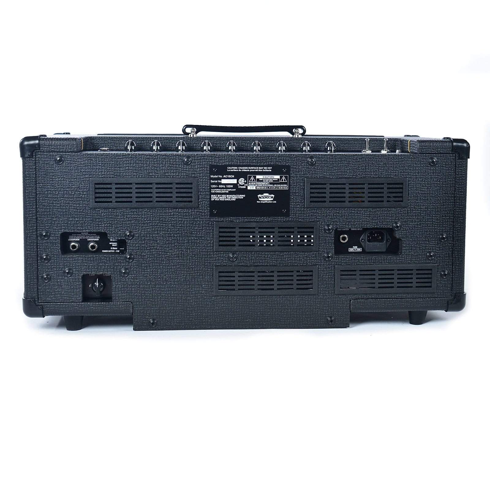 Vox AC15CH 15W Head w/ Attenuator – Chicago Music Exchange