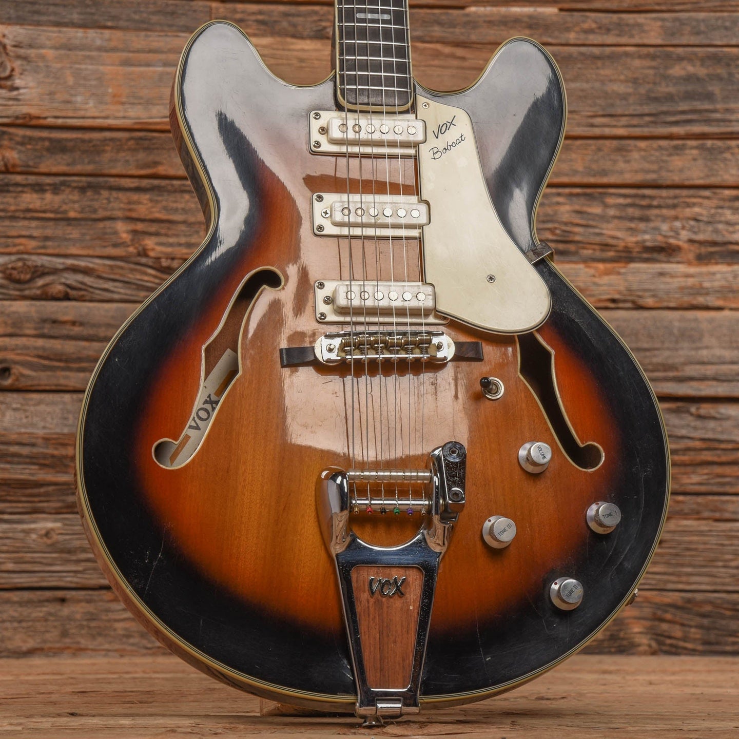 Vox Bobcat Sunburst 1960s – Chicago Music Exchange