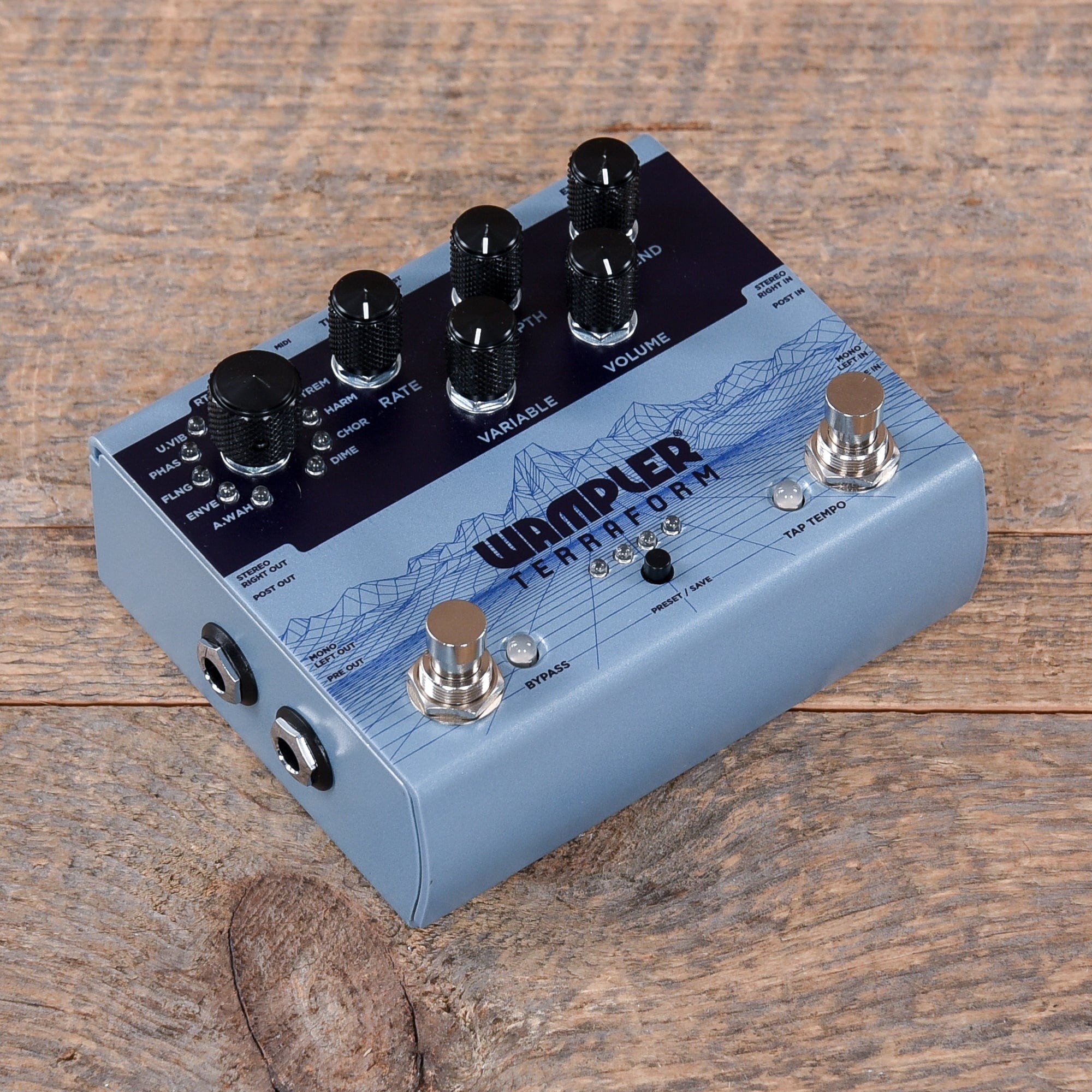 Wampler Terraform Multi Modulation Effects Pedal – Chicago Music Exchange