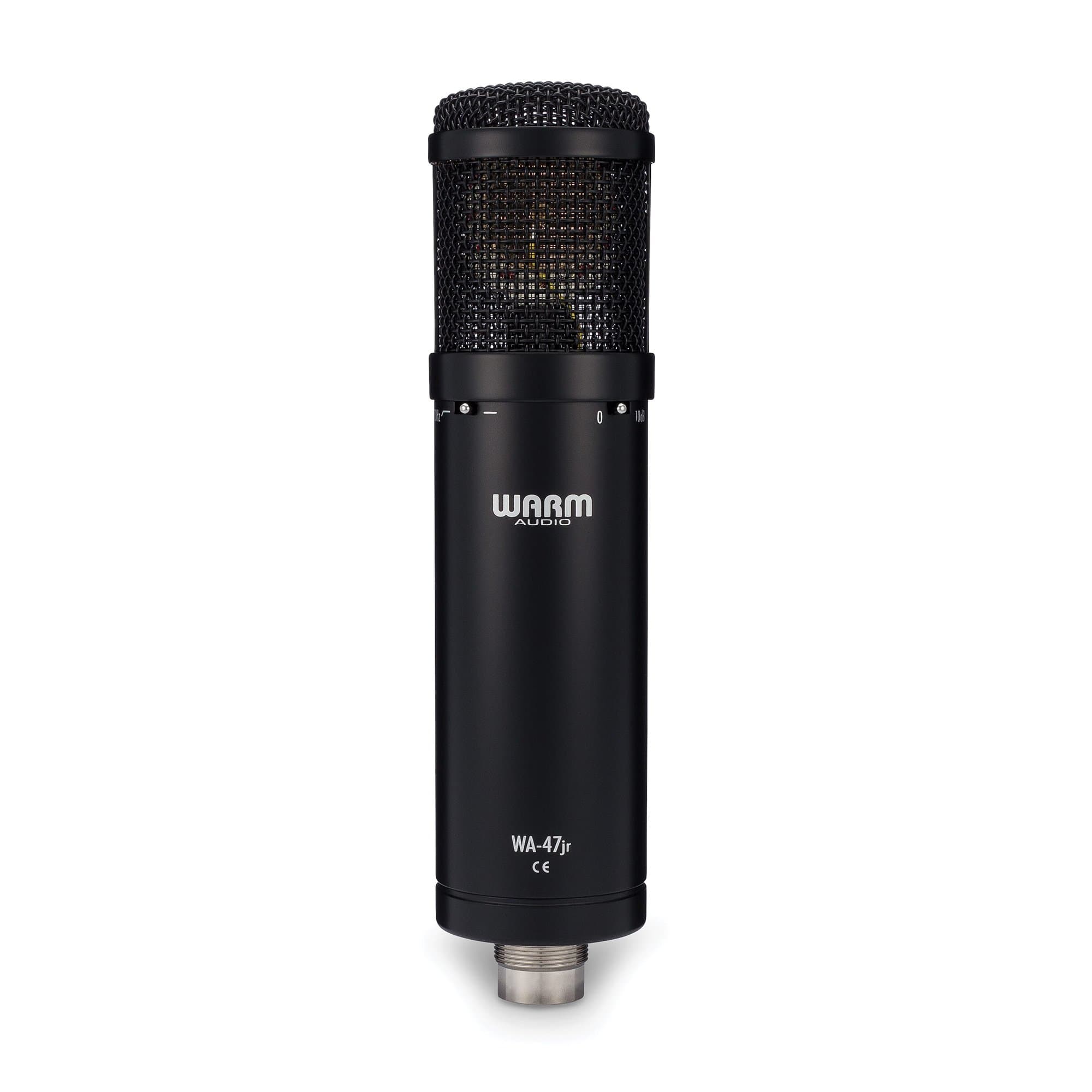 Warm Audio WA-47jr Large Diaphragm Condenser Microphone Black – Chicago ...