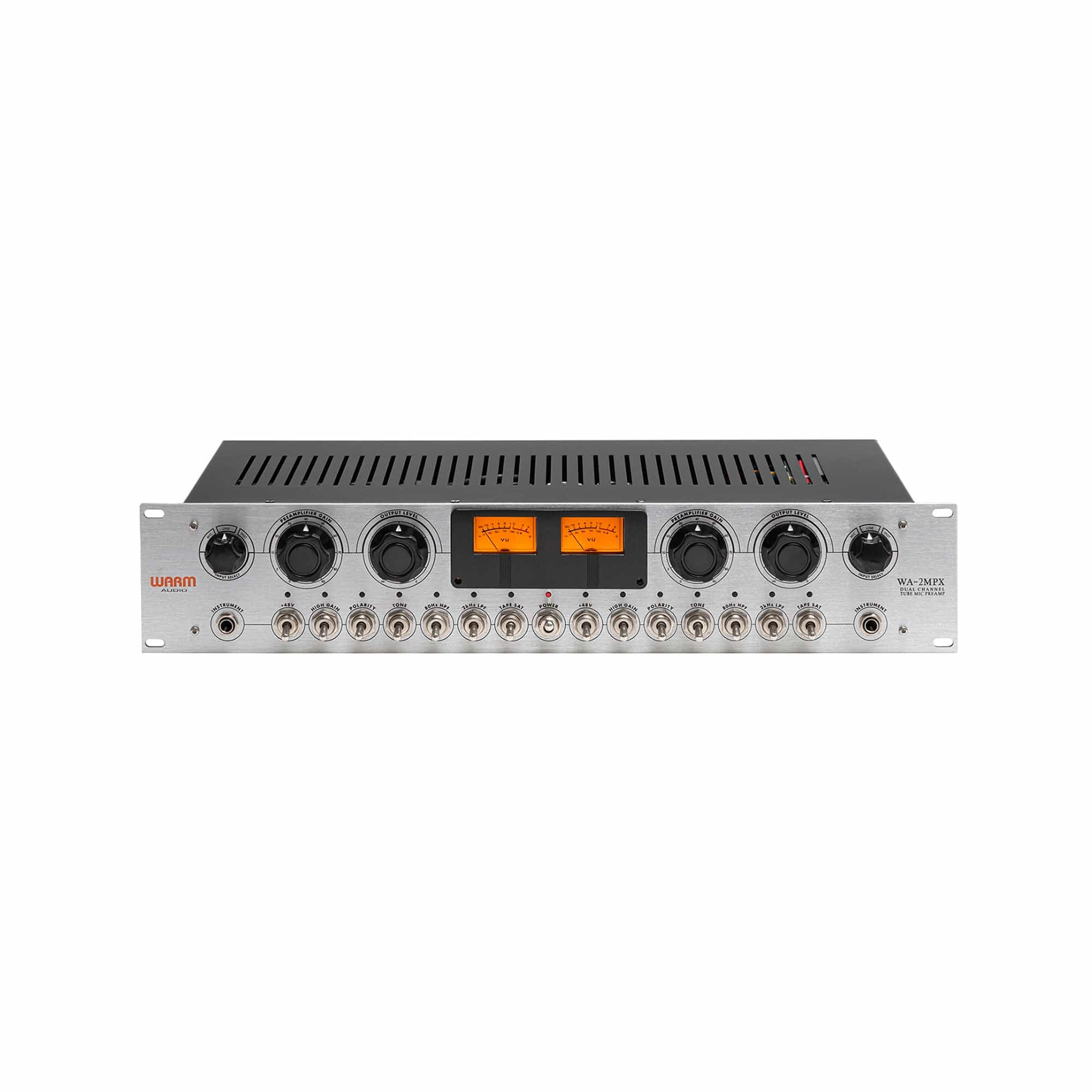 Warm Audio WA-2MPX Dual-Channel Tube Mic Preamp – Chicago Music Exchange