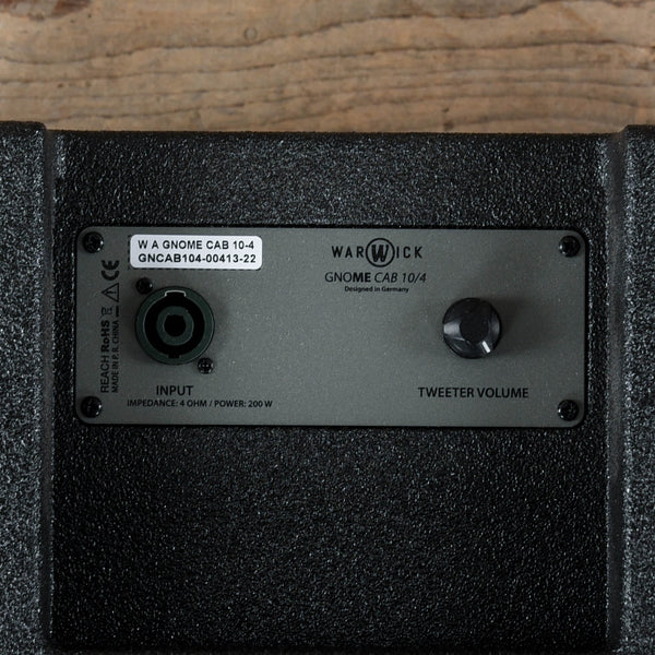 Warwick Gnome 1x10 Bass Amp Cabinet – Chicago Music Exchange