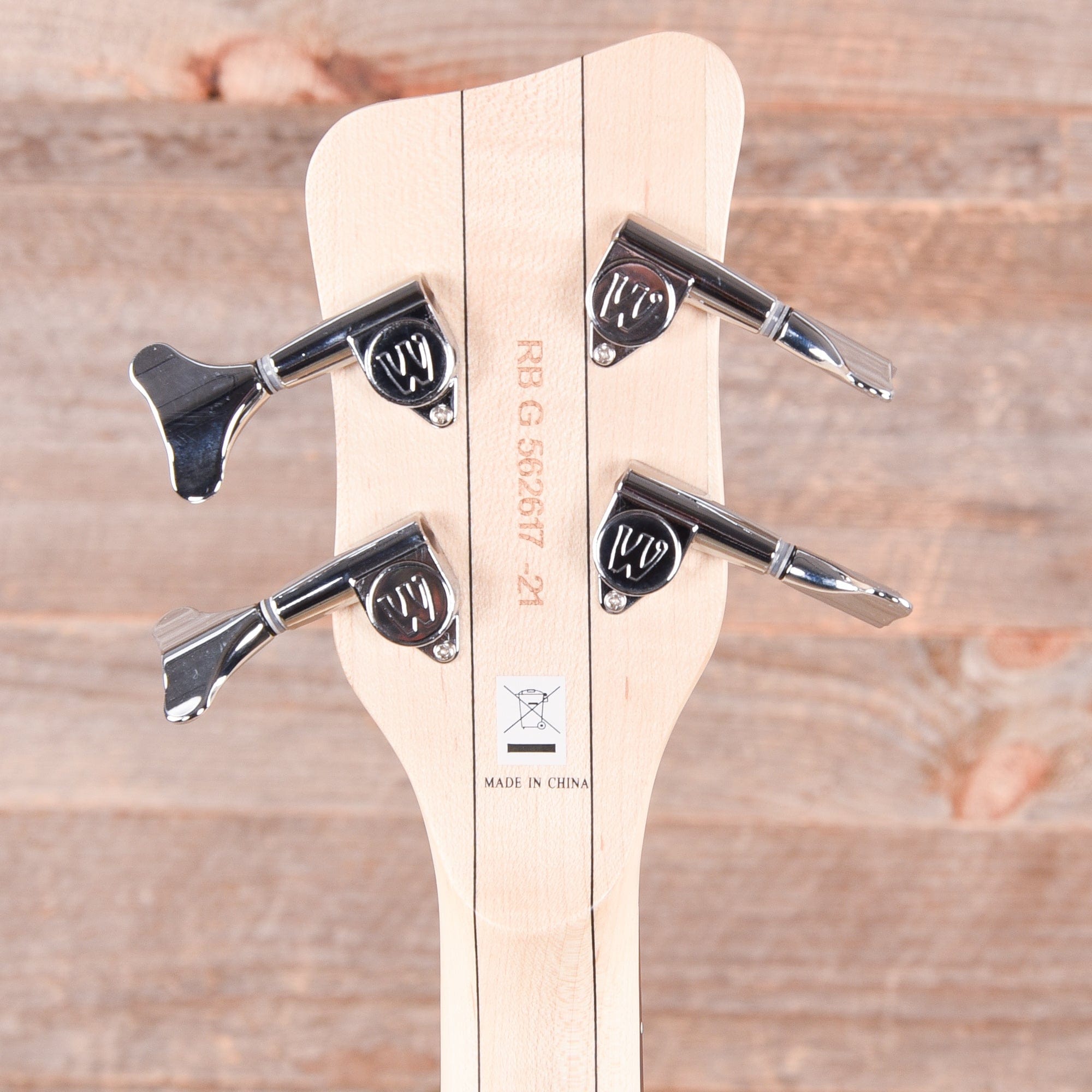Warwick RockBass Corvette $$ Natural Transparent Satin – Chicago Music ...