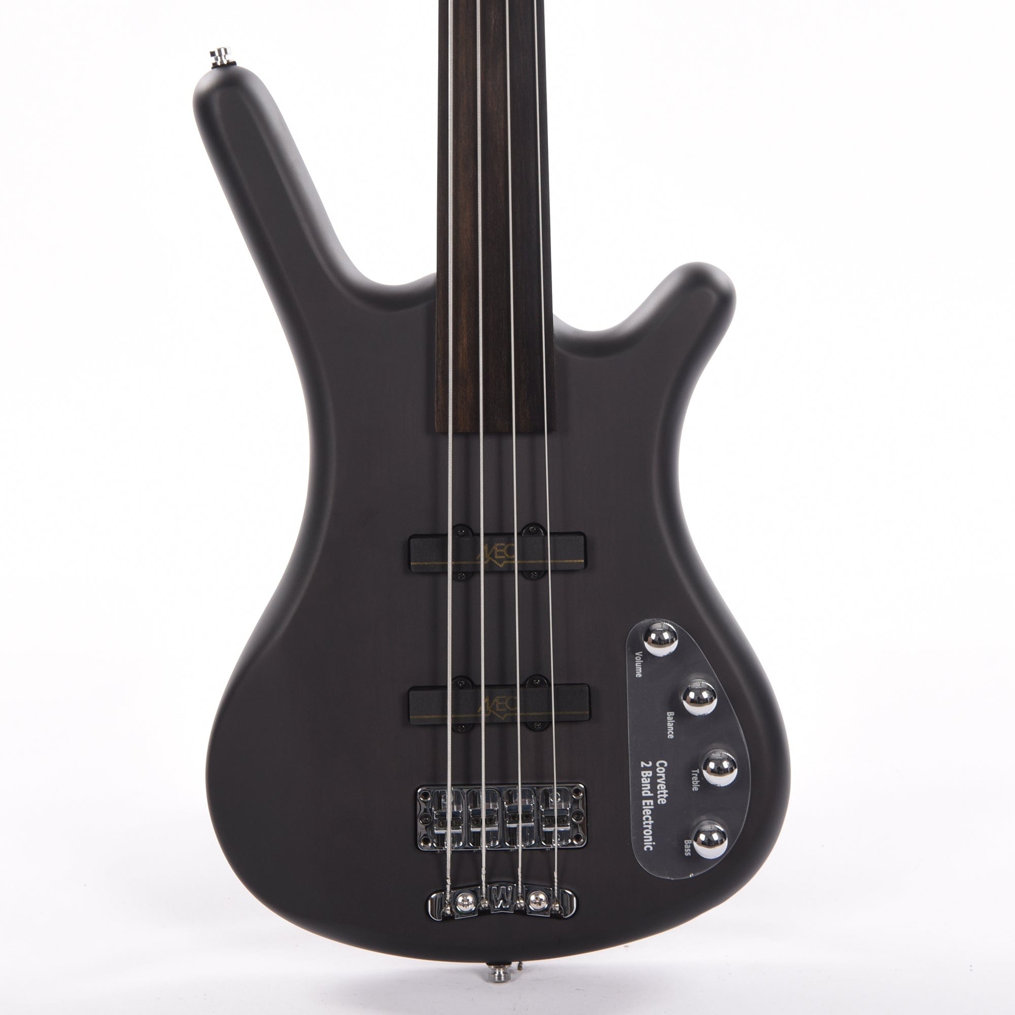 Warwick RockBass Corvette Basic Fretless Nirvana Black Transparent Sat ...