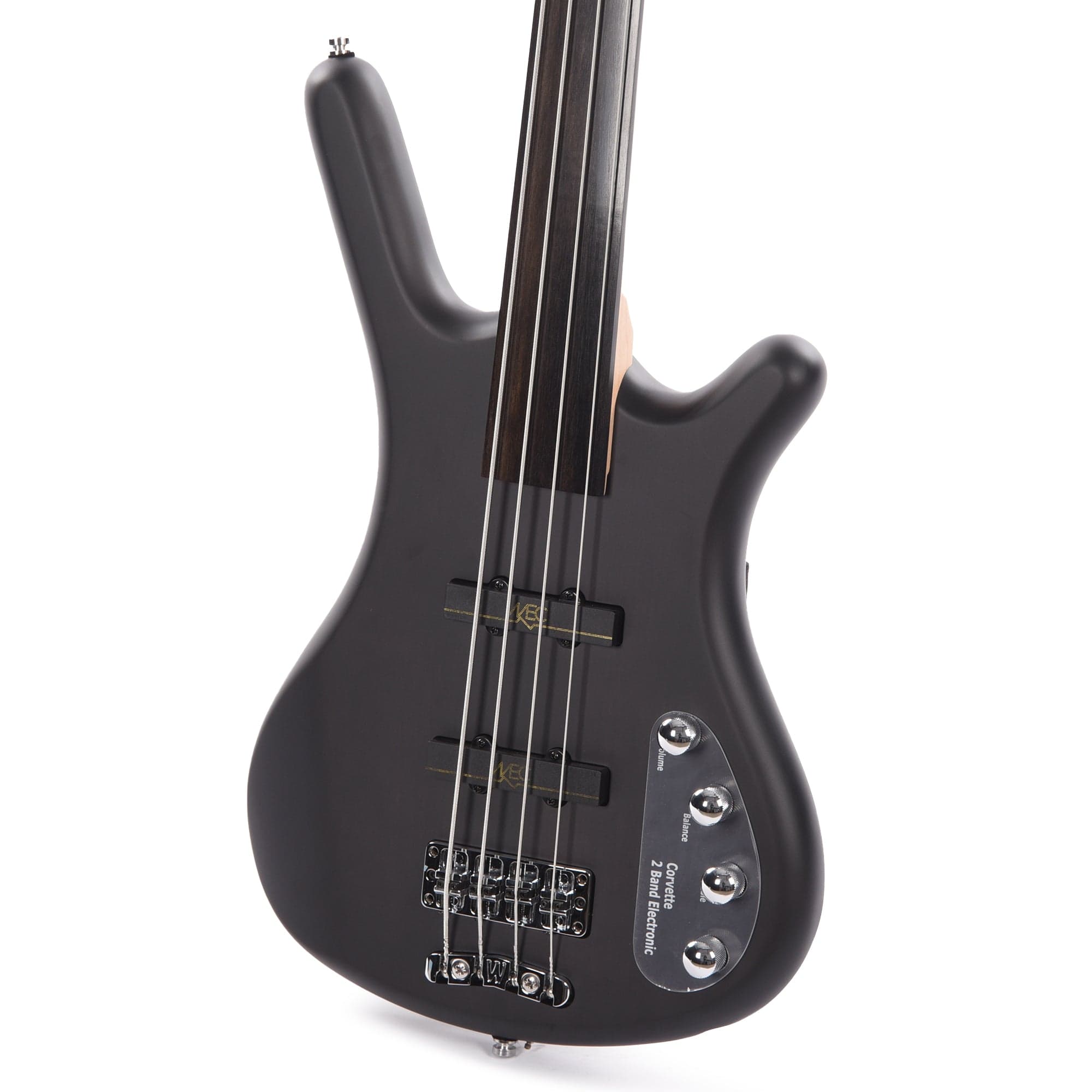 Warwick RockBass Corvette Basic Fretless Nirvana Black Transparent Sat ...