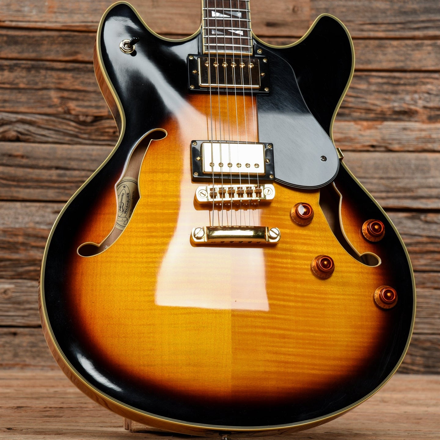 Washburn HB-35S Sunburst 1994 – Chicago Music Exchange