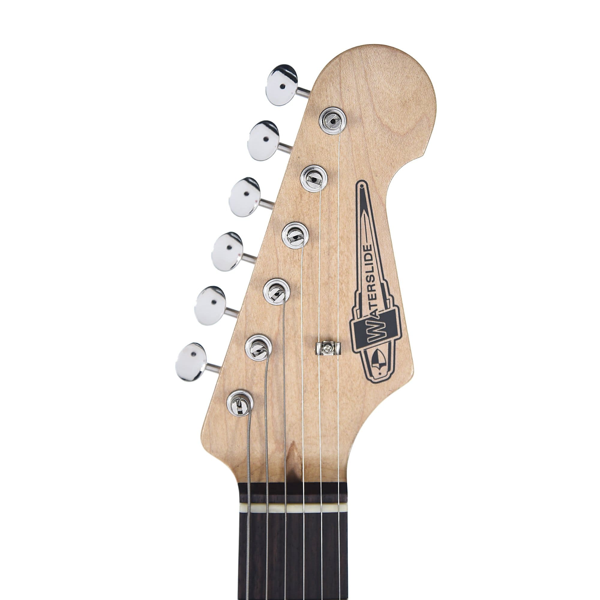 Waterslide Coodercaster 3-Color Sunburst w/Mojo Lap Steel/Gold Foils ...
