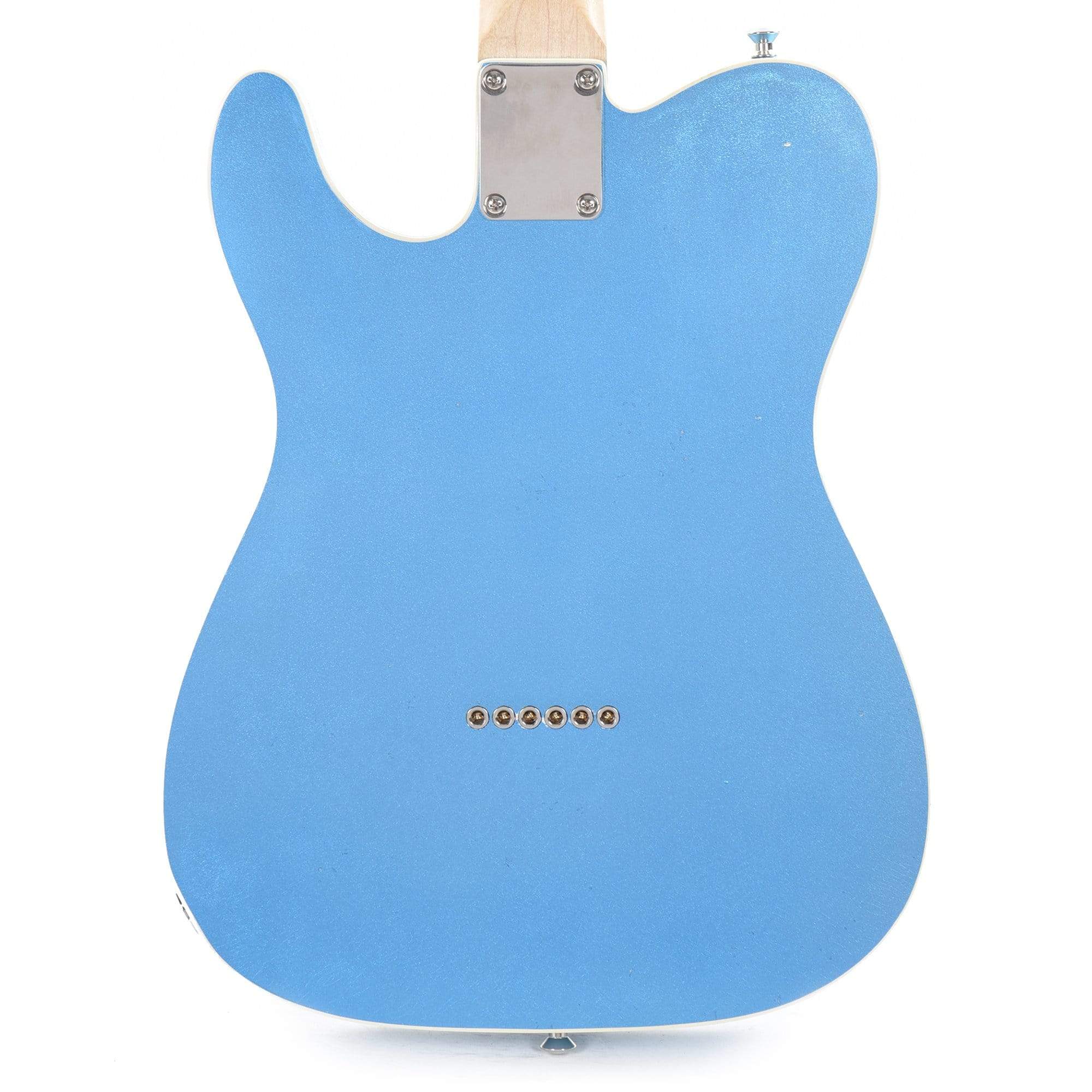 Waterslide E-Style Coodercaster Aged Lake Placid Blue Nitro w/Mojo Lap ...
