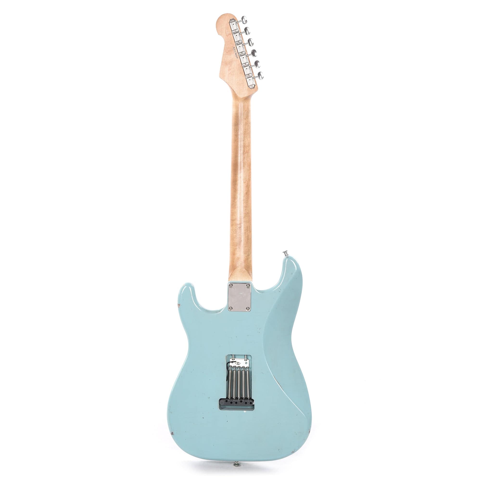 Waterslide S-Style Coodercaster Aged Daphne Blue Nitro Finish – Chicago ...