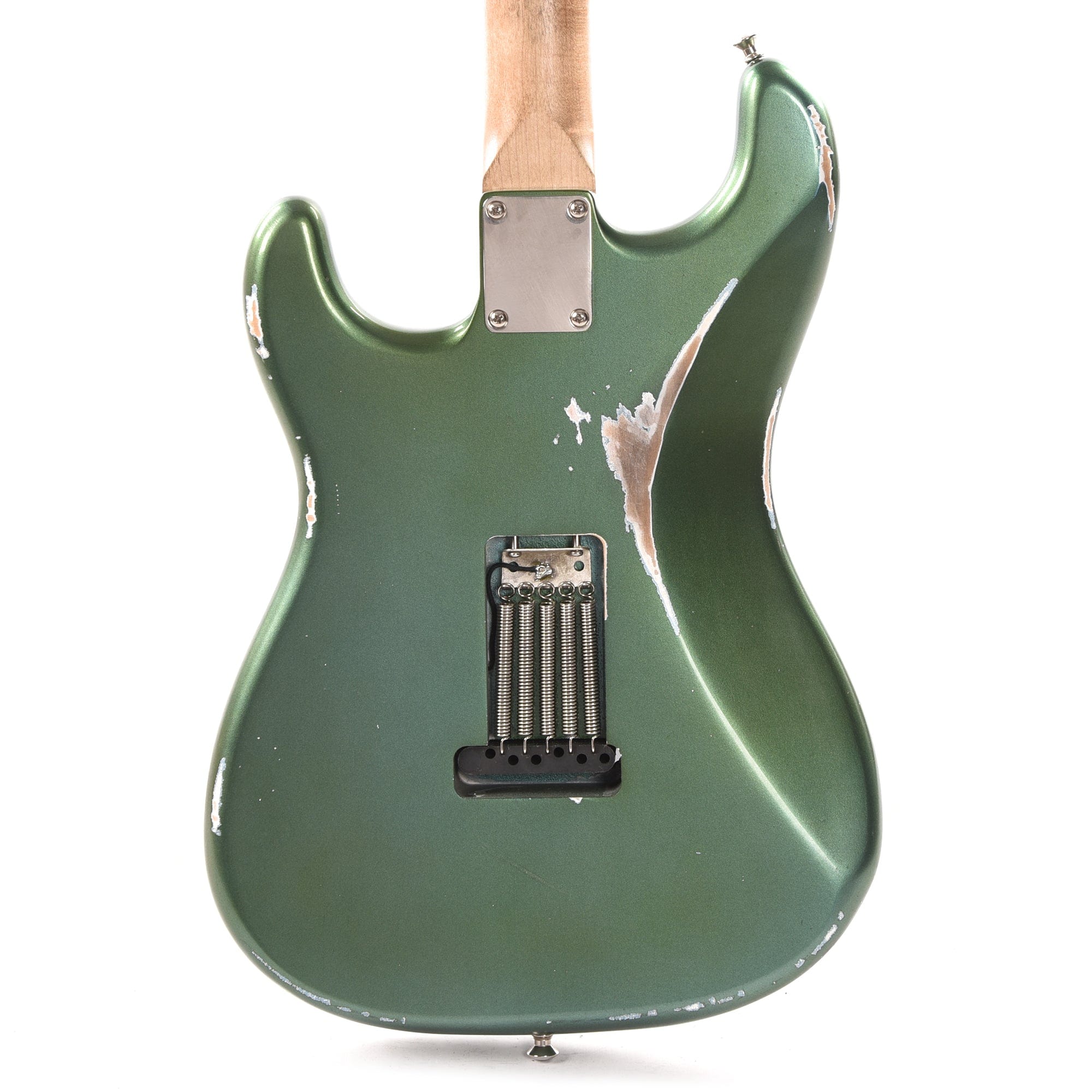 Waterslide S-Style Coodercaster Aged 'Greened Out Blue' Nitro Finish ...