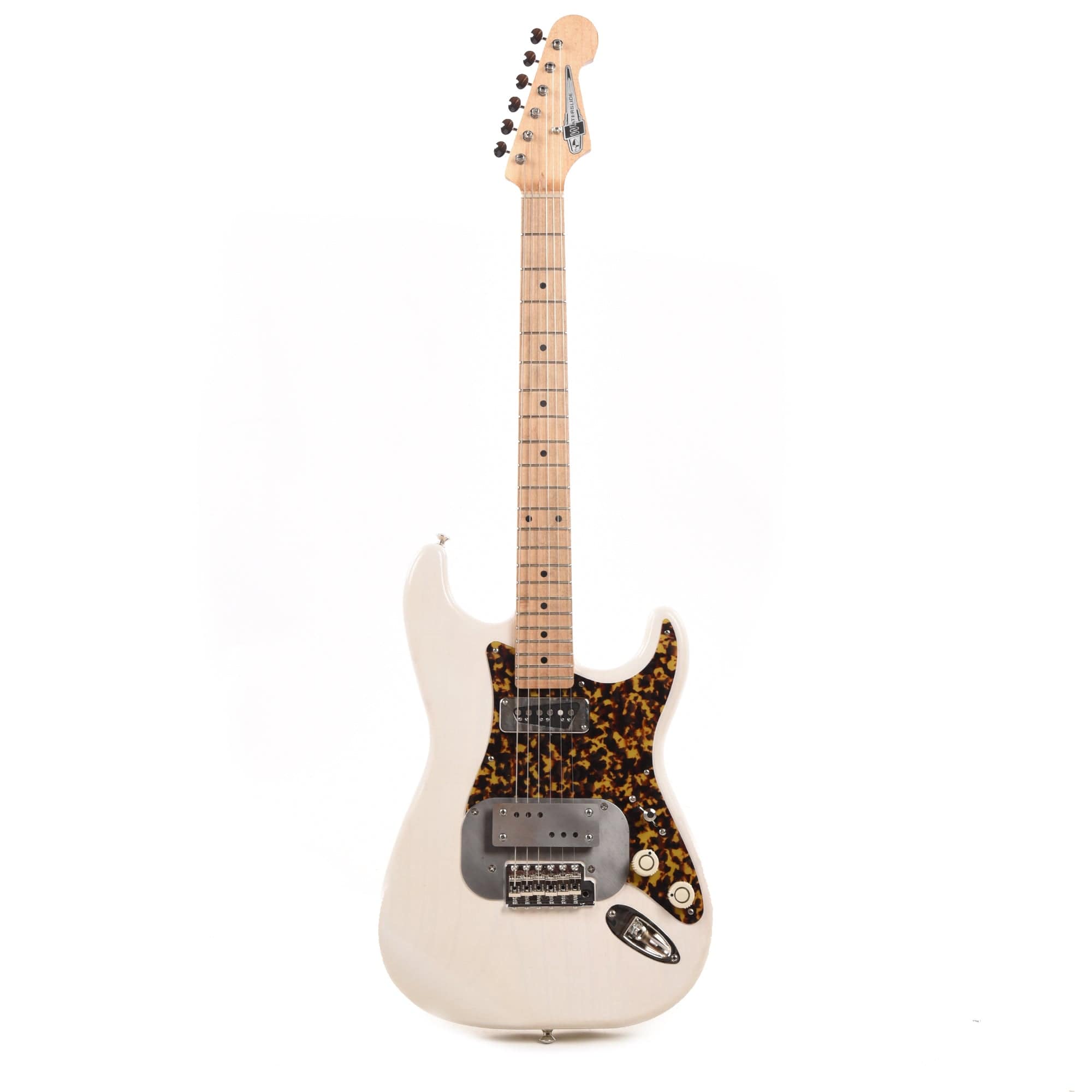 Waterslide S-Style Coodercaster Aged White Blonde Nitro w/Mojo Lap Ste ...