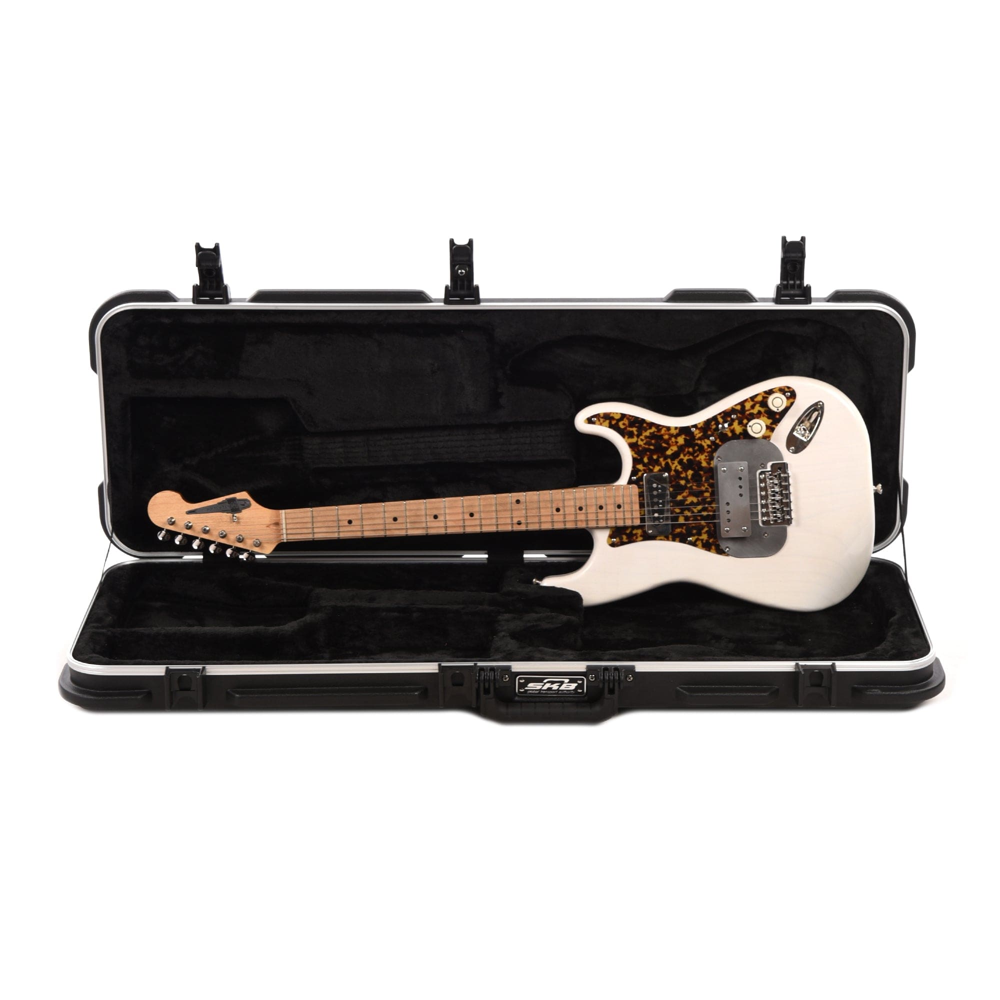 Waterslide S-Style Coodercaster Aged White Blonde Nitro w/Mojo Lap Ste ...